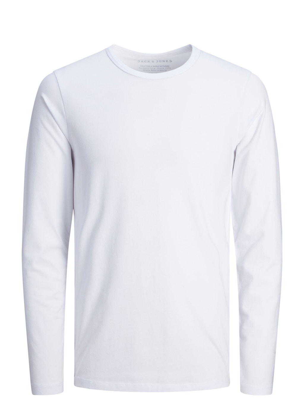 Basic Long-Sleeved T-shirt | White | Jack & Jones®