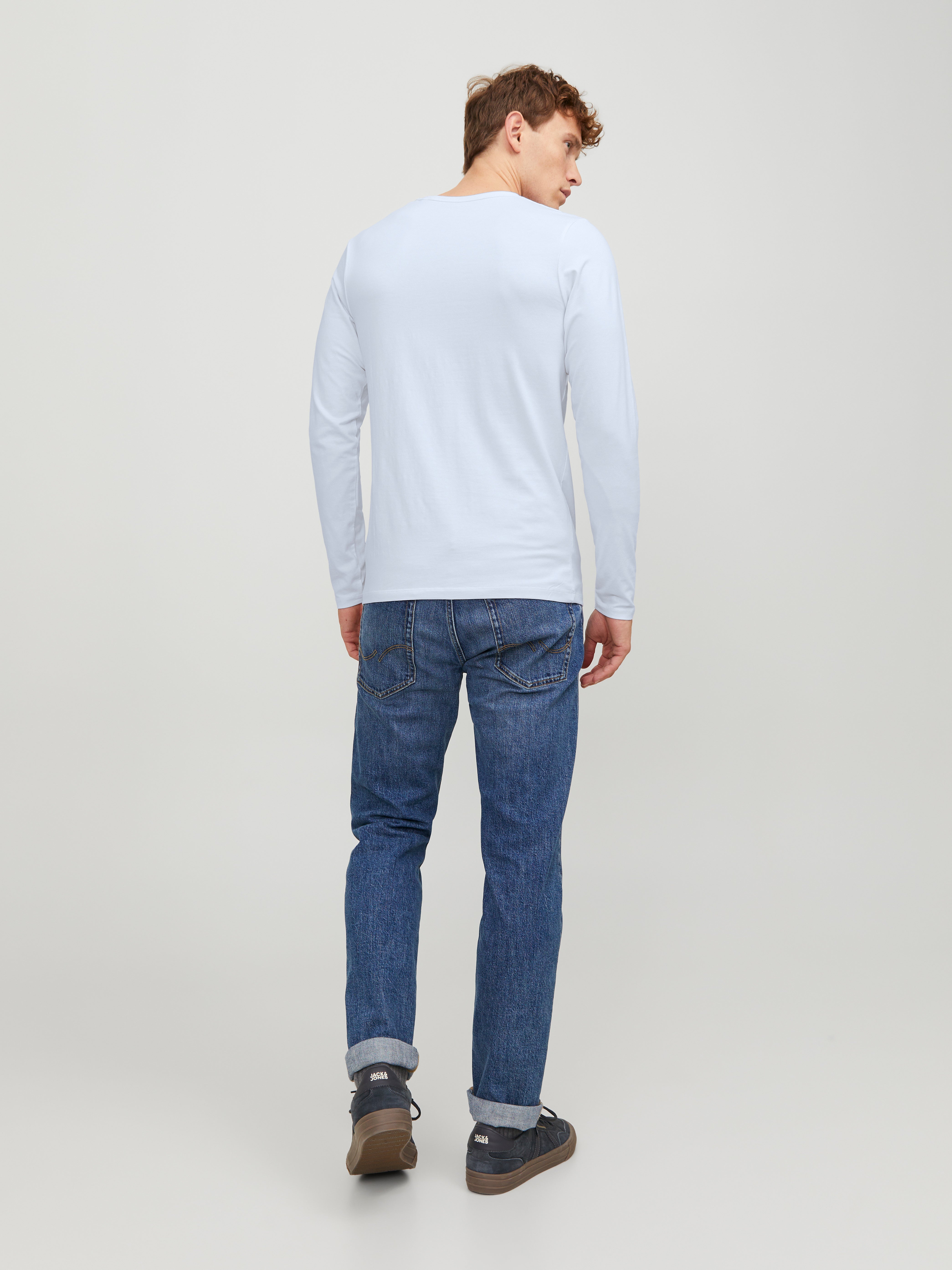 Plain Crew neck T-shirt | White | Jack & Jones®