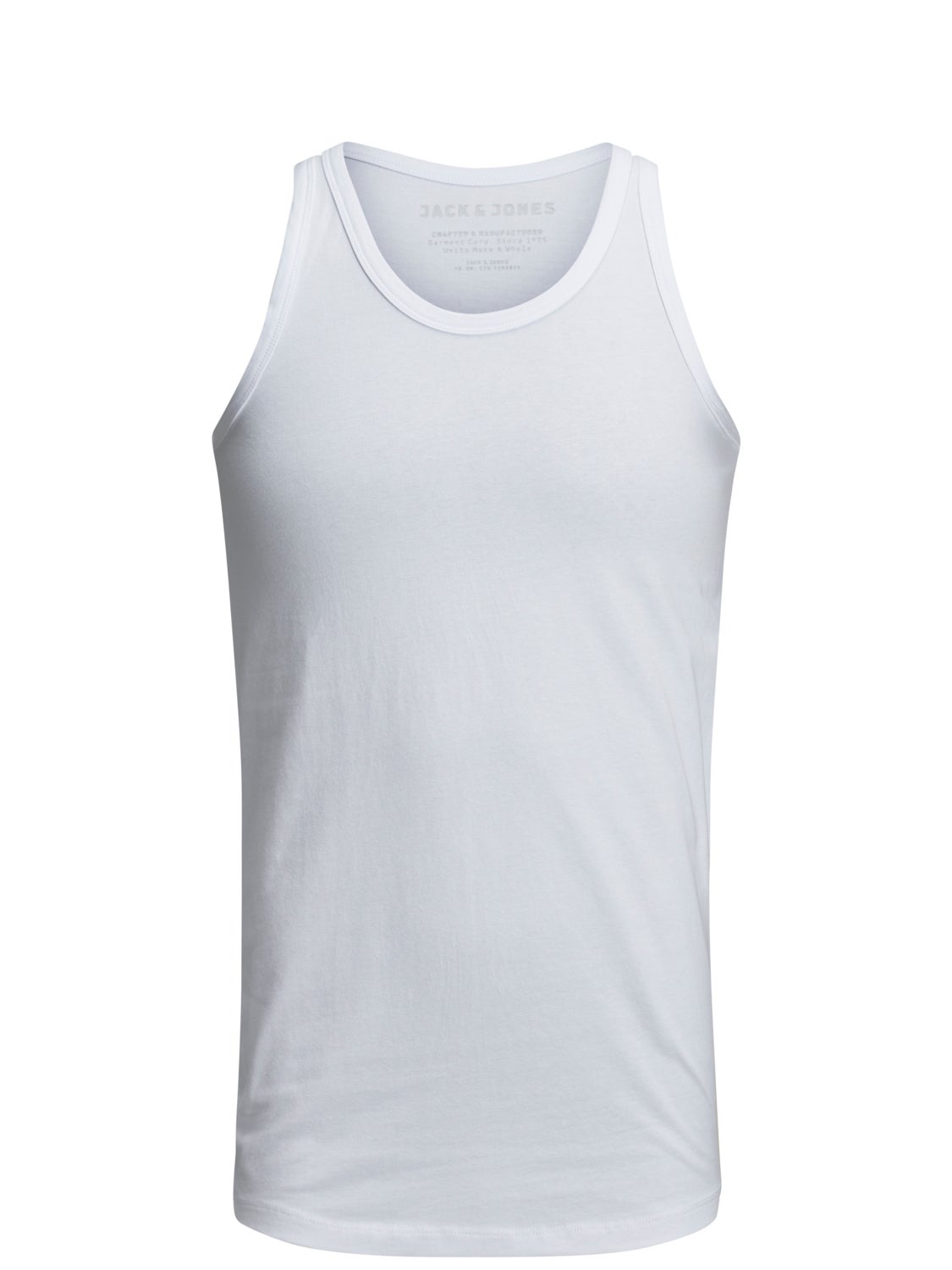 Blank White Tank Top Men