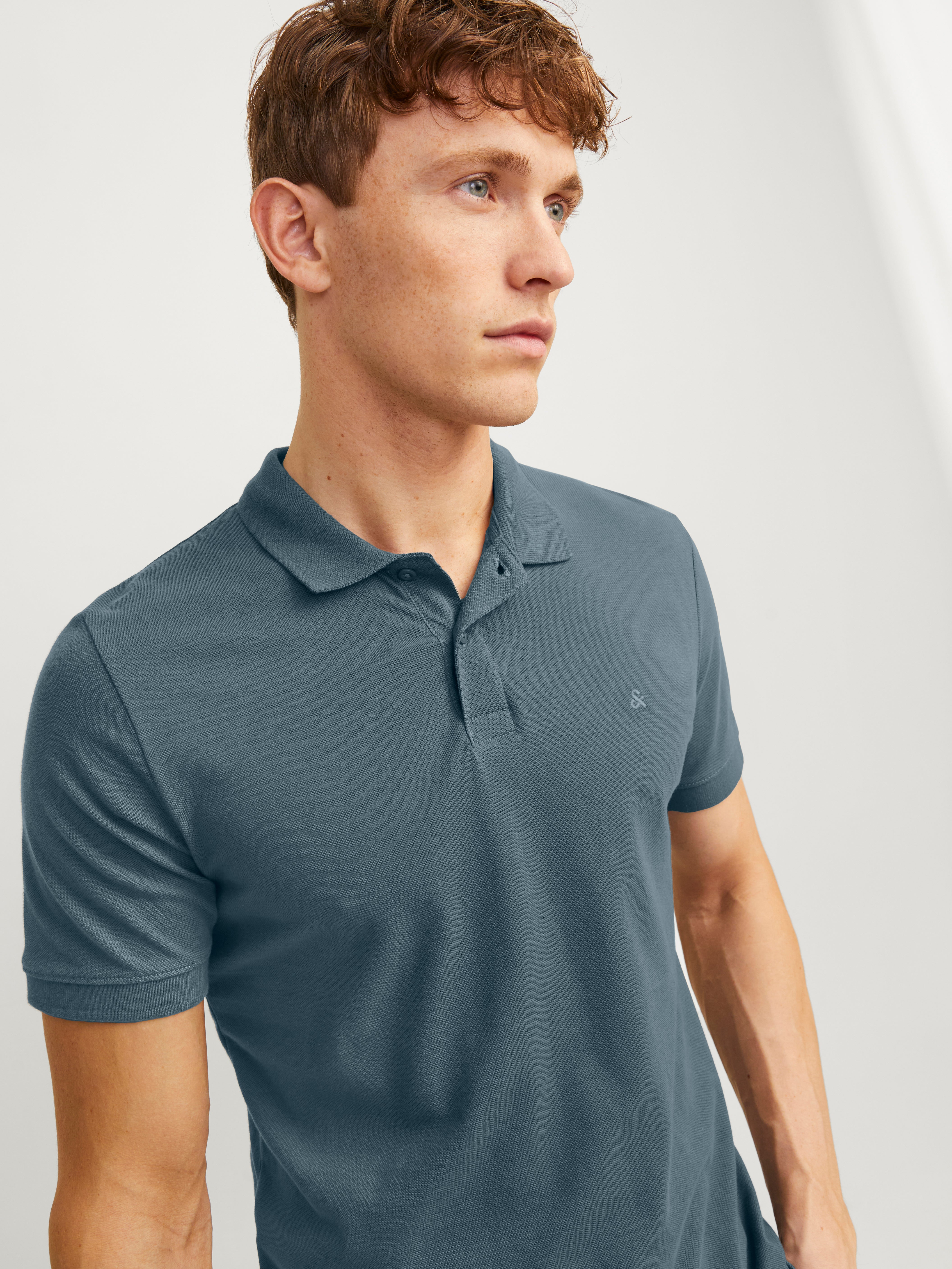 Polo Liso | Cinzento Escuro | Jack & Jones®