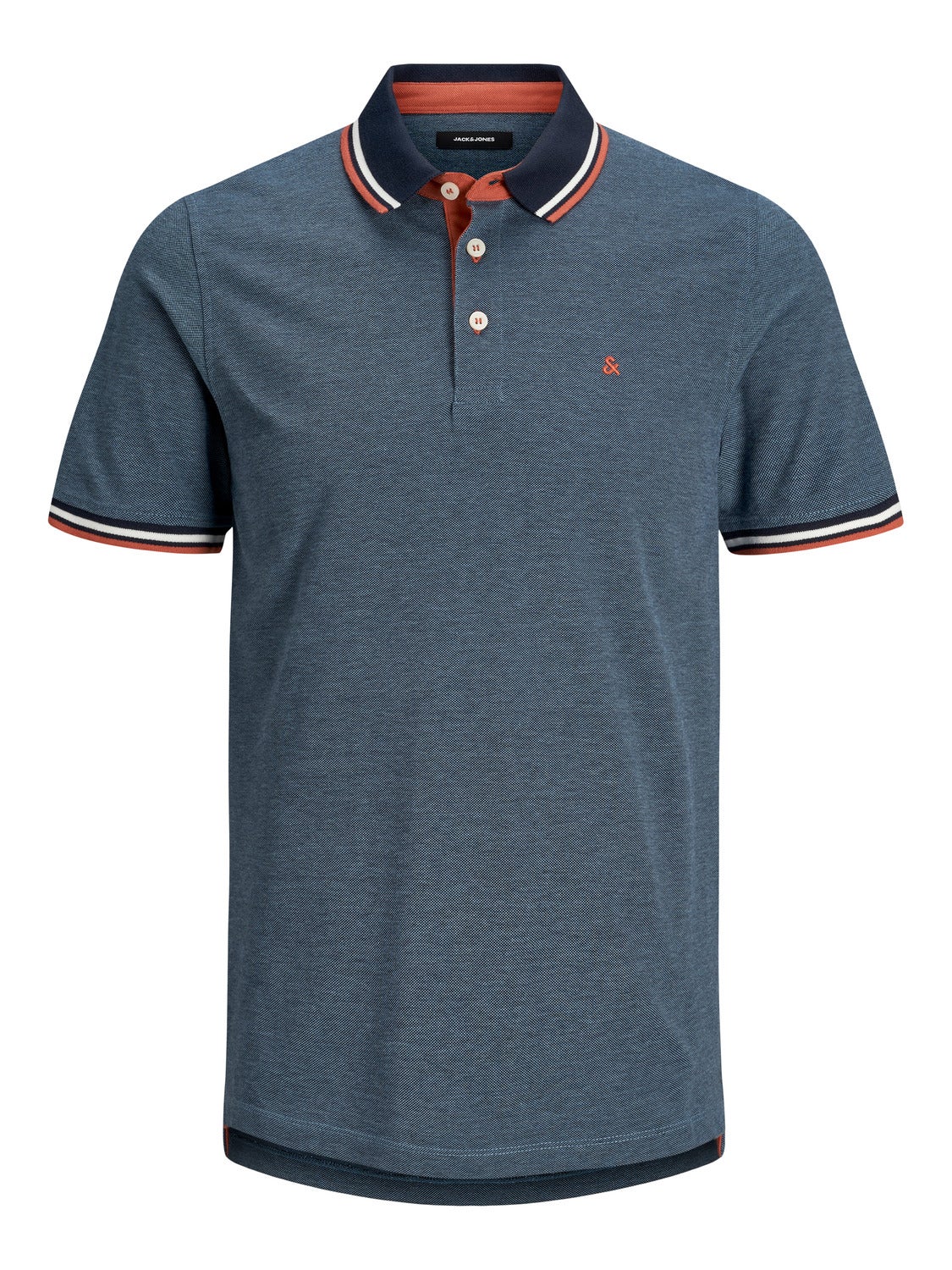 Camiseta polo Liso Polo | Azul oscuro | Jack & Jones®
