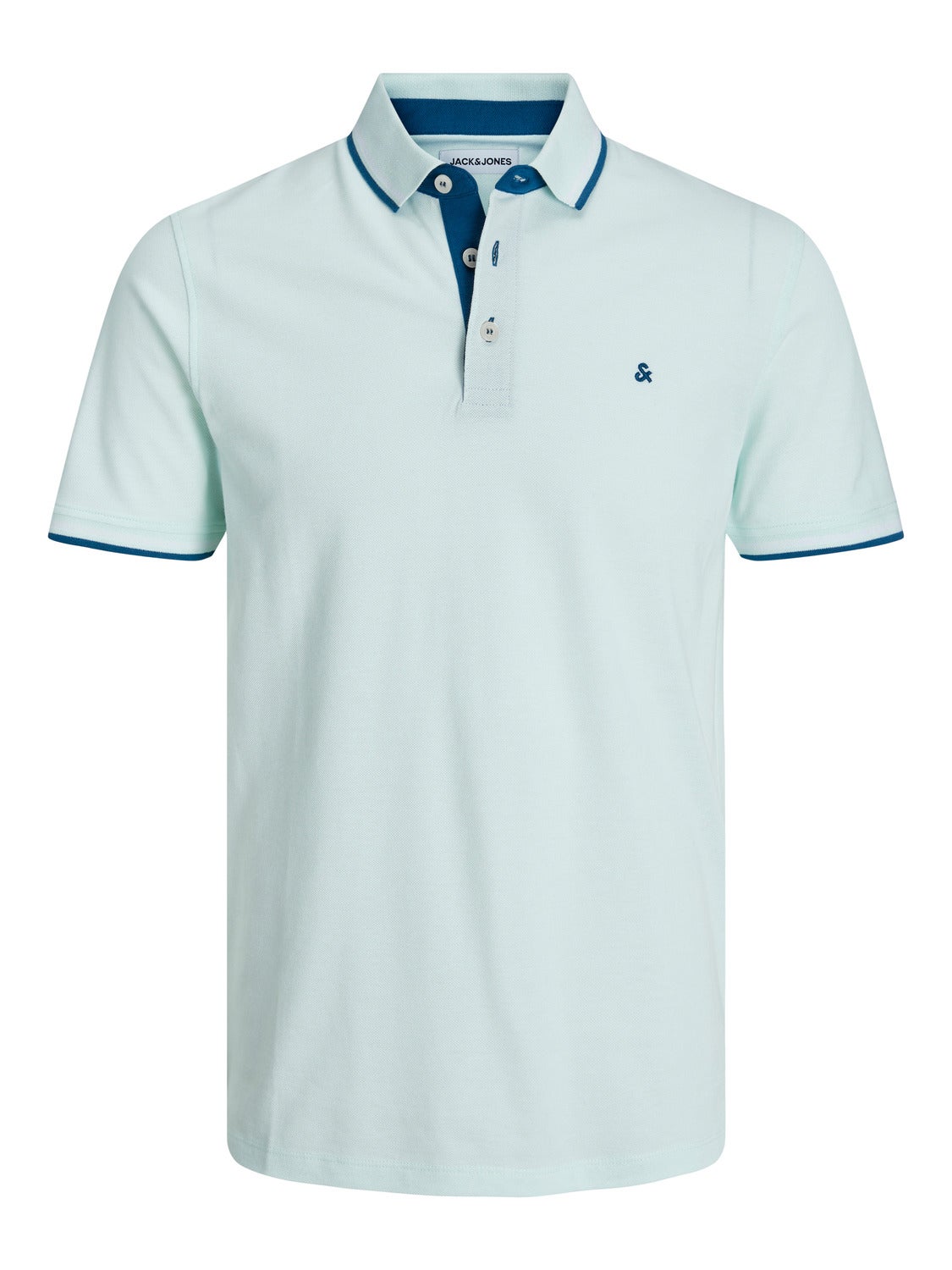 Ensfarvet Polo Polo | Mellemgrå | Jack & Jones®