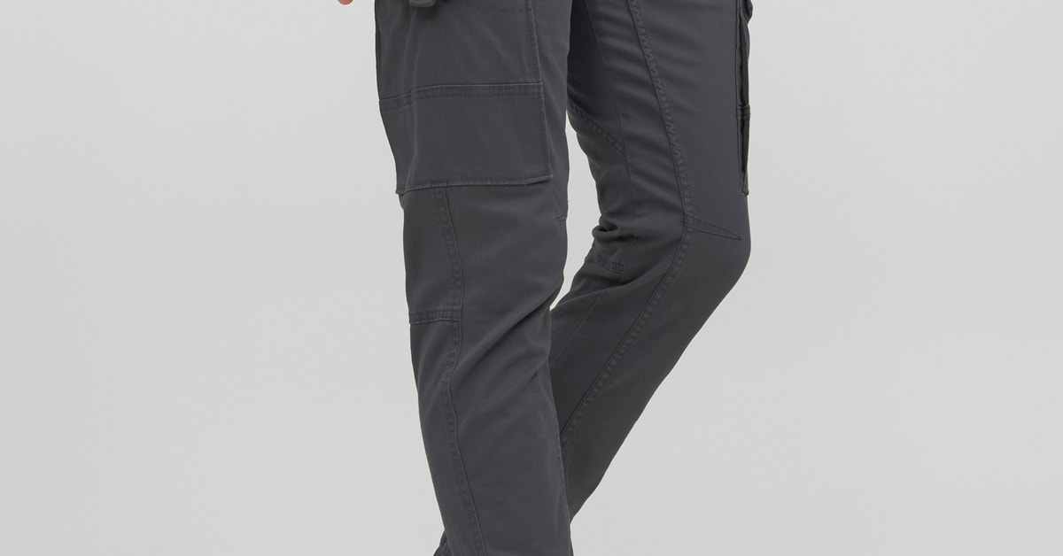 Slim Fit Cargo-Hose | Dunkelgrau | Jack & Jones®