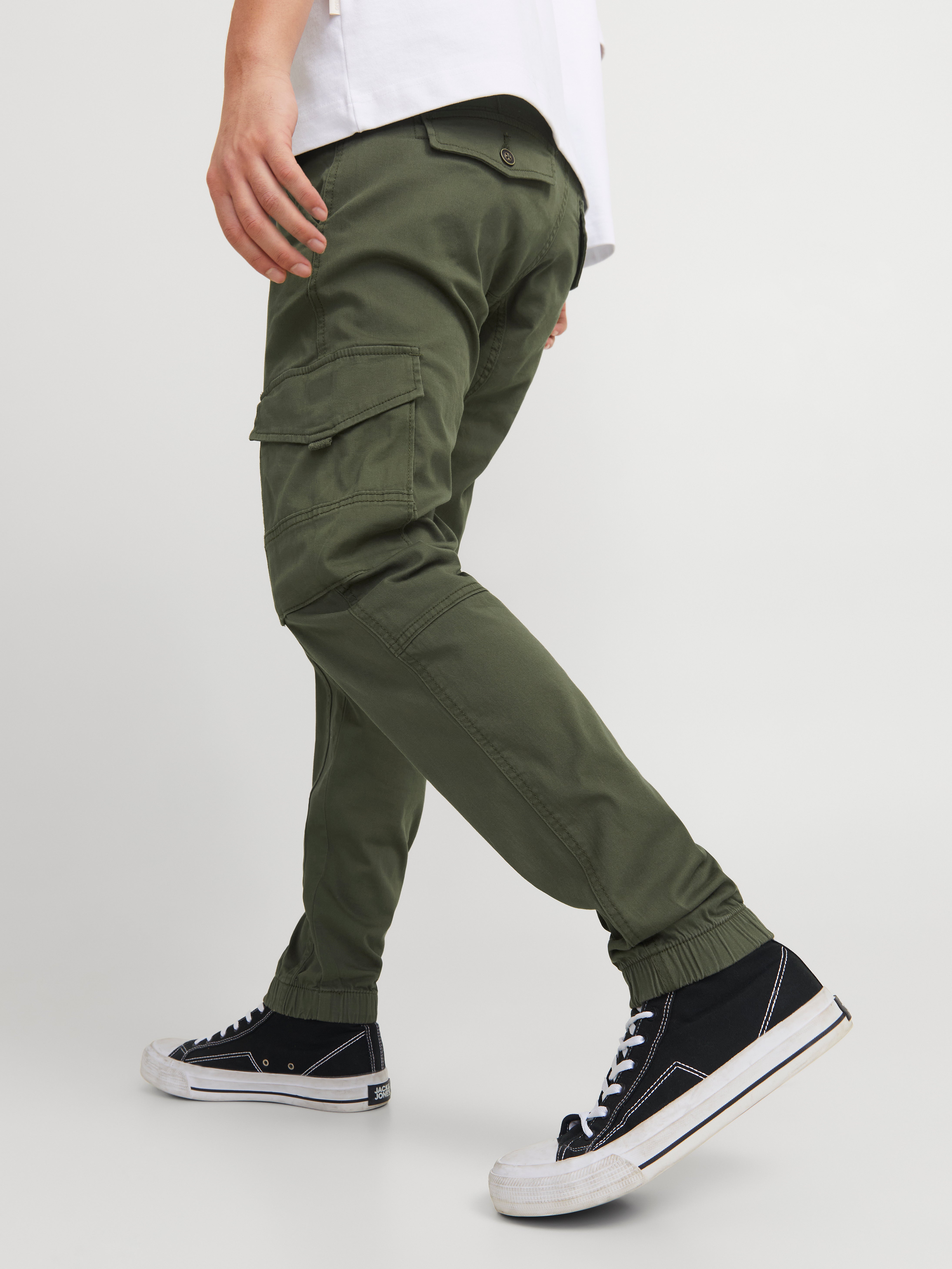 Pantaloni cargo Slim Fit | Verde scuro | Jack & Jones®