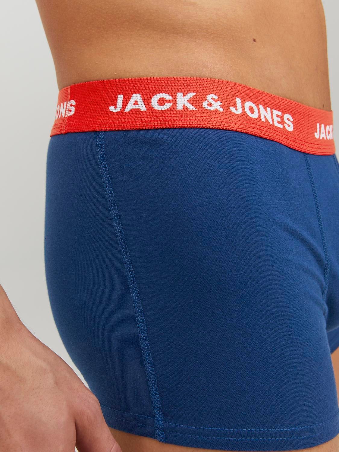 Paquete de 5 Boxers | Azul oscuro | Jack & Jones®