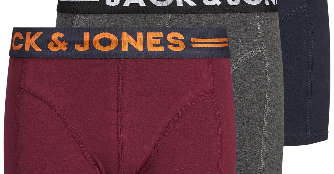 Paquete de 3 Boxers Para chicos | Rojo claro | Jack & Jones®