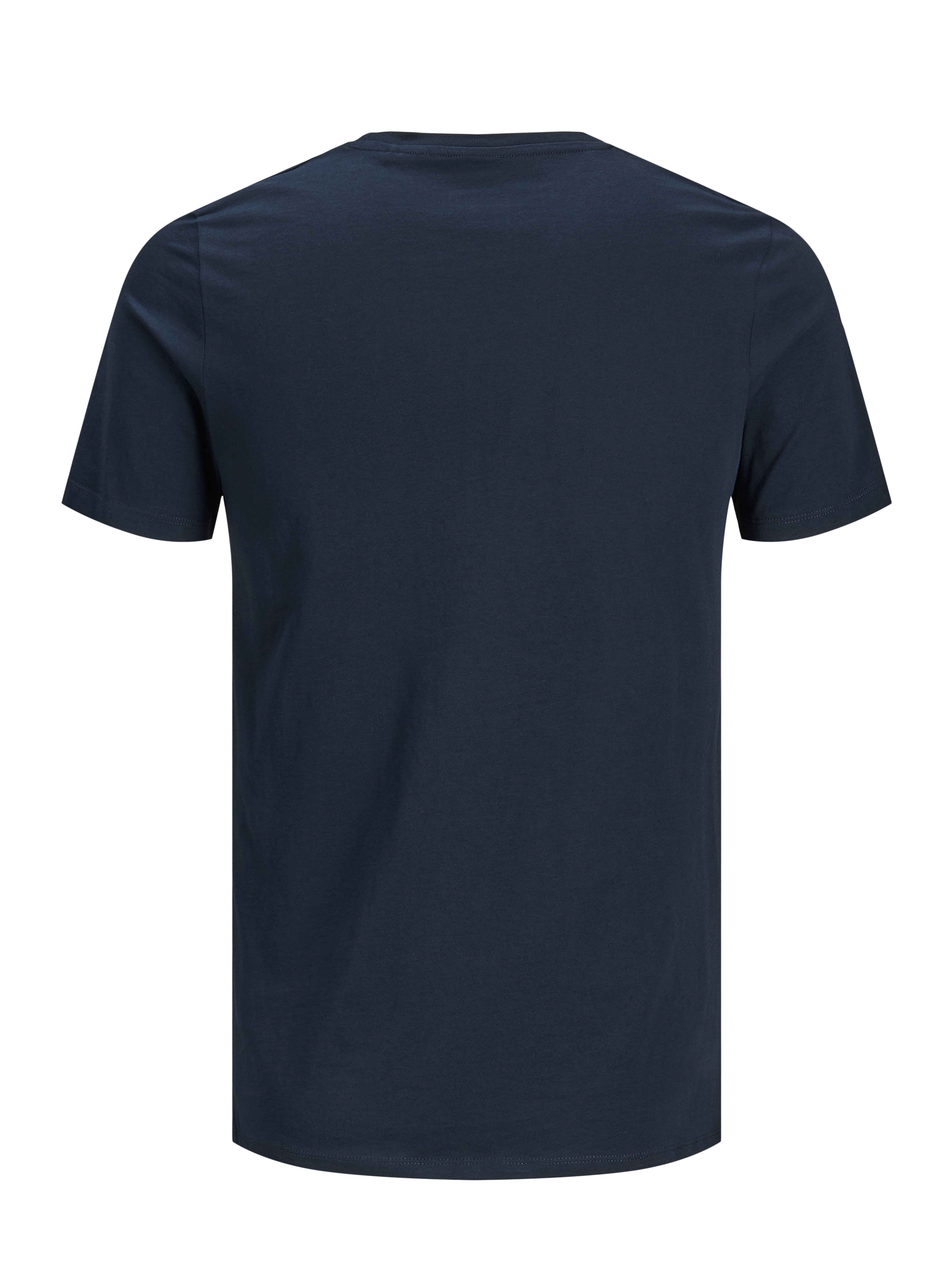 Logo Crew neck T-shirt | Dark Blue | Jack & Jones®
