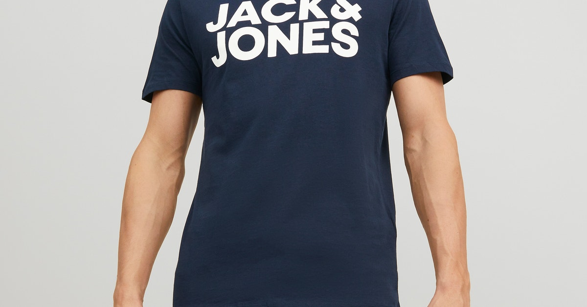 Logo T-shirt | Mørkeblå | Jack & Jones®