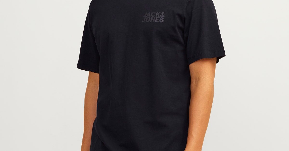 Logo T-shirt | Schwarz | Jack & Jones®