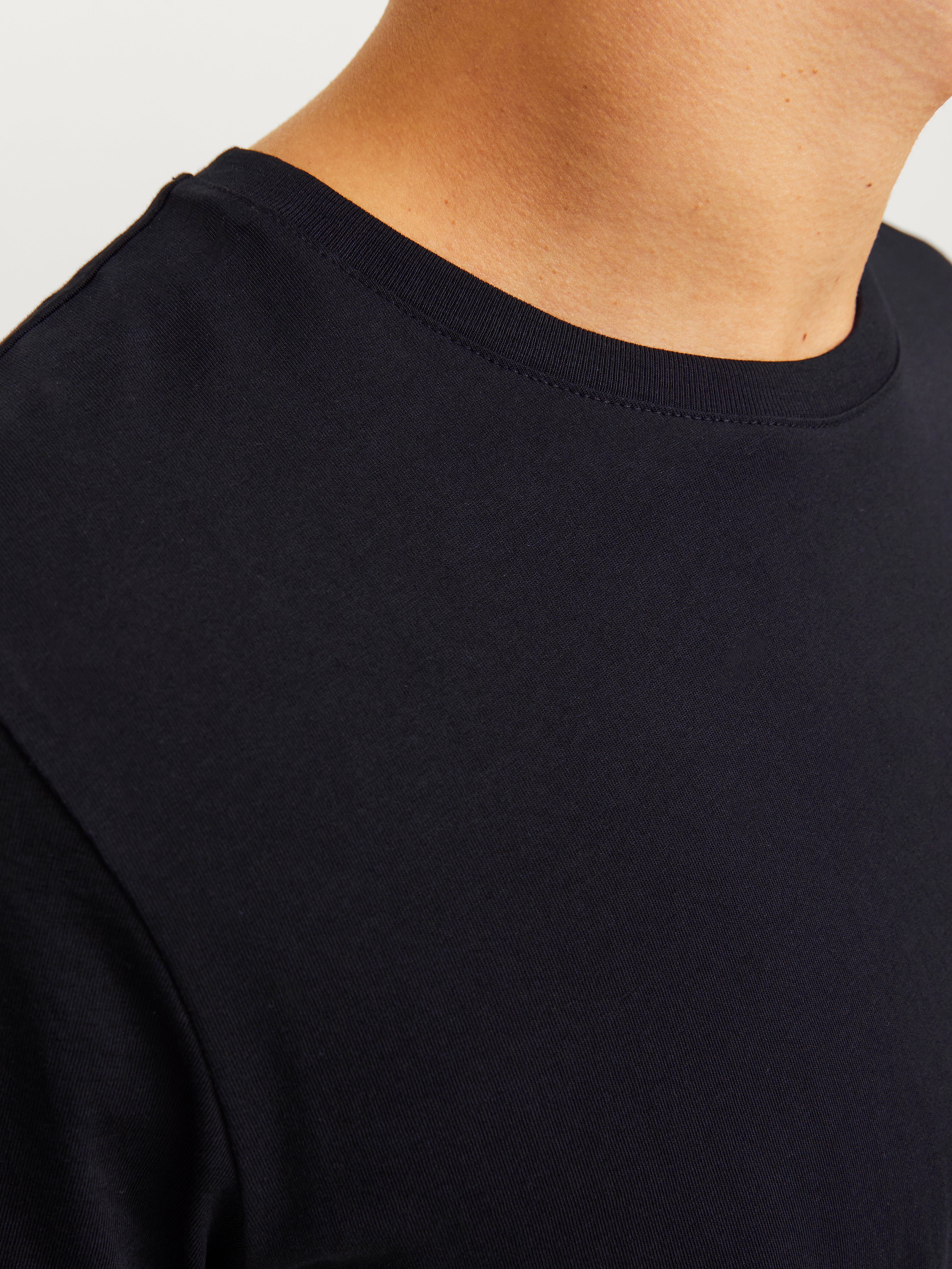 Logo Crew neck T-shirt | Black | Jack & Jones®