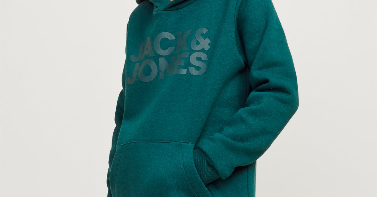 Φούτερ με κουκούλα Junior | Dark Green | Jack & Jones®