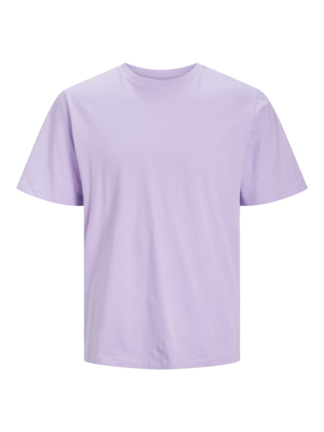 T-shirt Uni Col rond | Violet clair | Jack & Jones®
