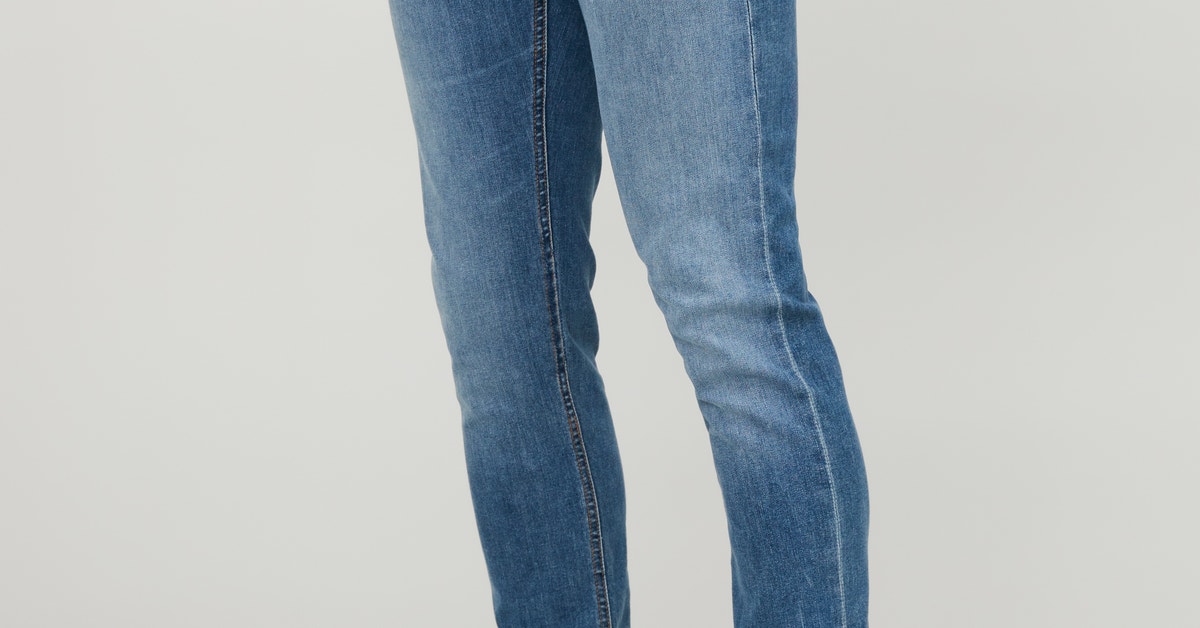 JJIGLENN JJORIGINAL CB 815 NOOS Slim fit jeans | Medium Blue | Jack ...