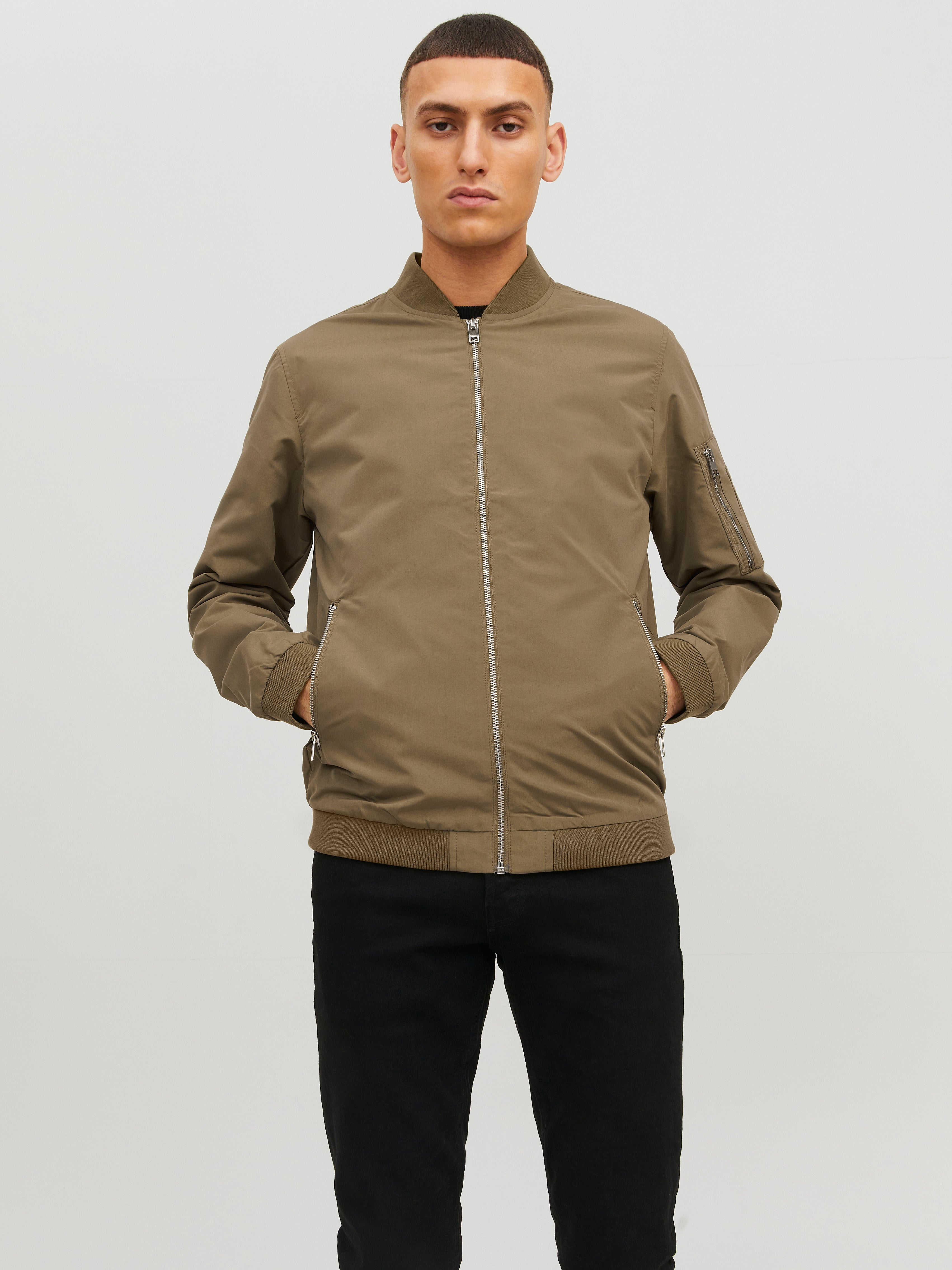 Bomber Jas | Medium Brown | Jack & Jones®