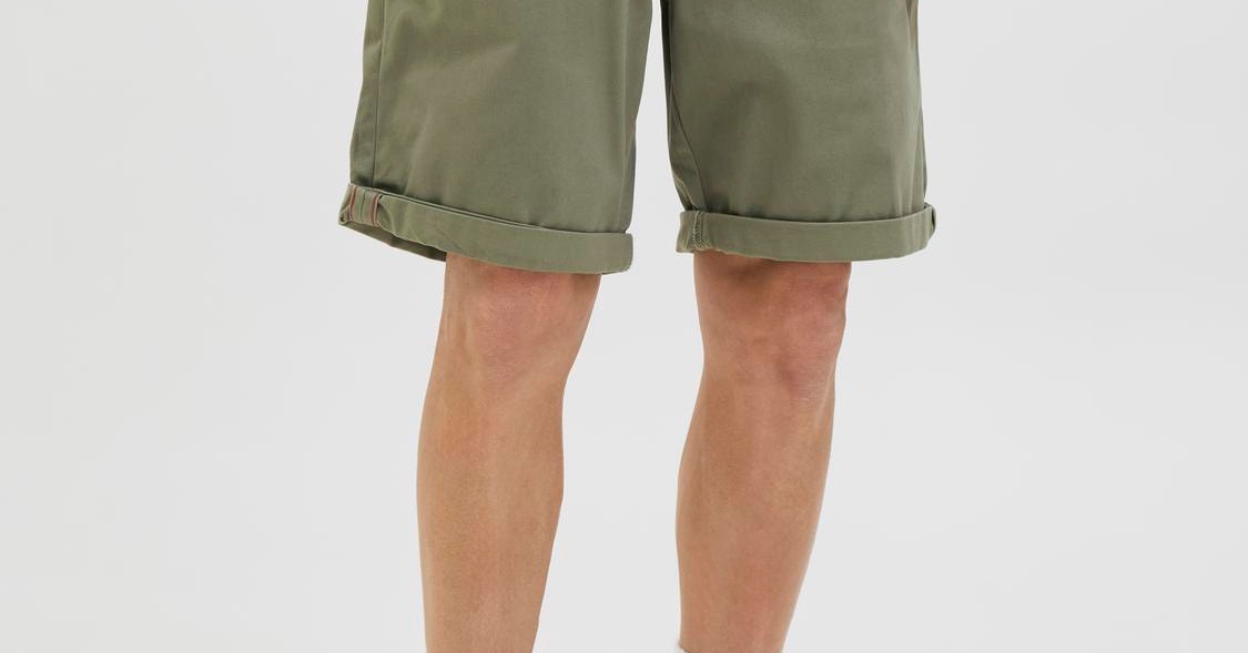 Regular Fit Chino Shorts | Dunkelgrün | Jack & Jones®