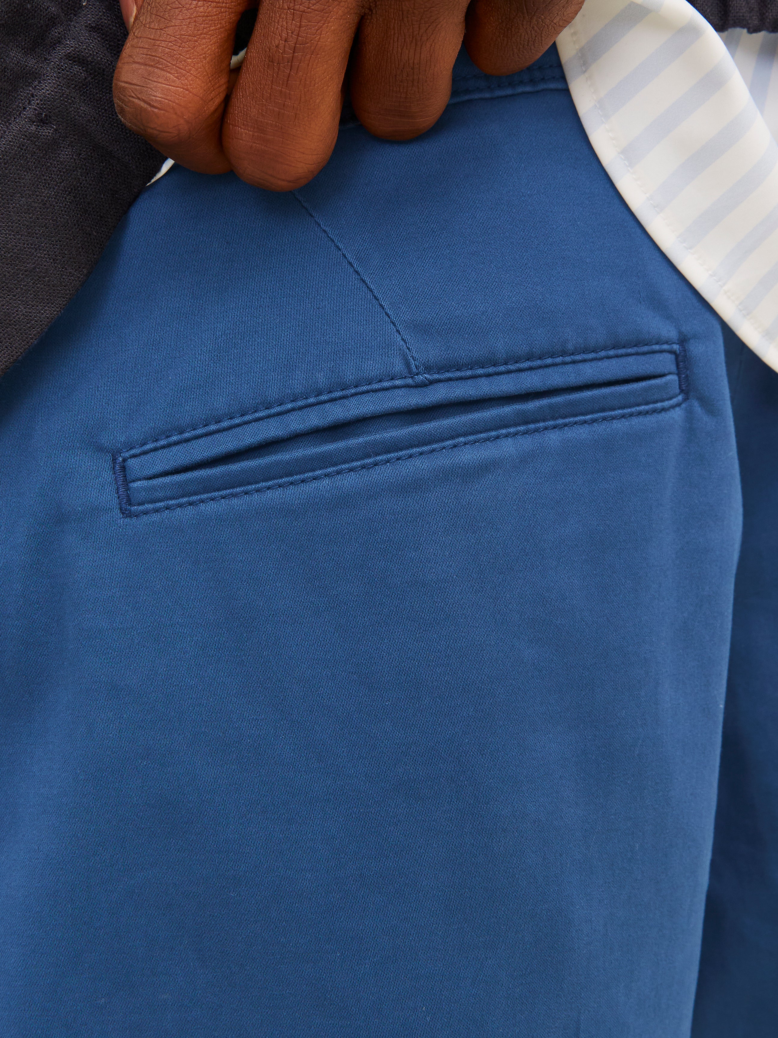 Regular Fit Chinoshorts | Mørk blå | Jack & Jones®