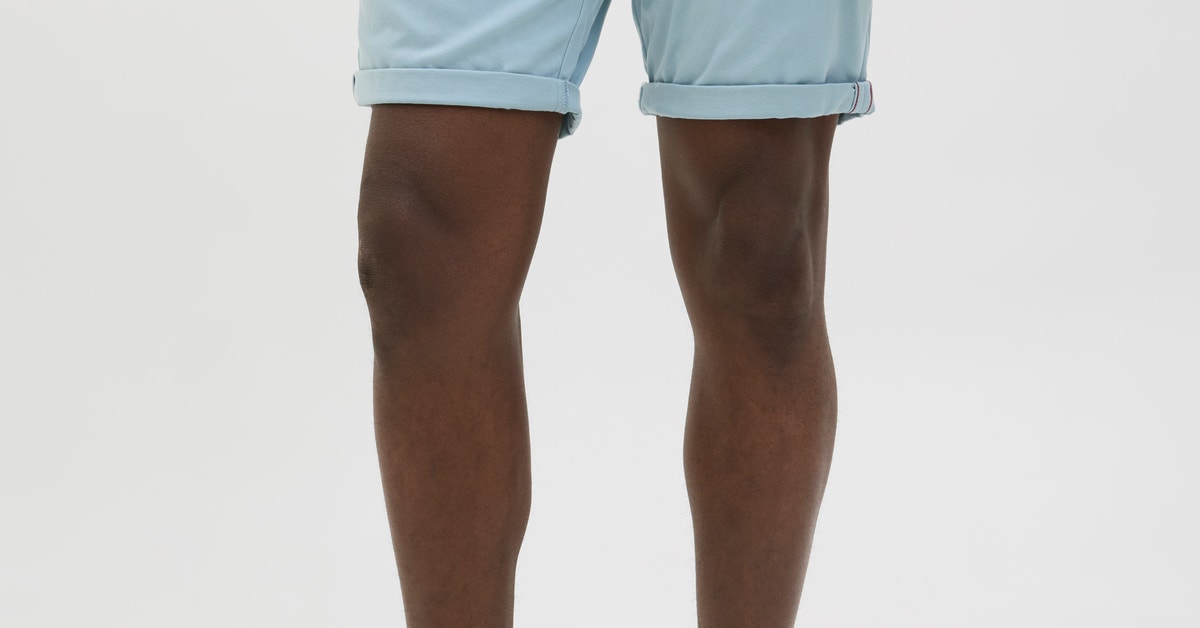 Regular Fit Chinoshorts | Mellemblå | Jack & Jones®