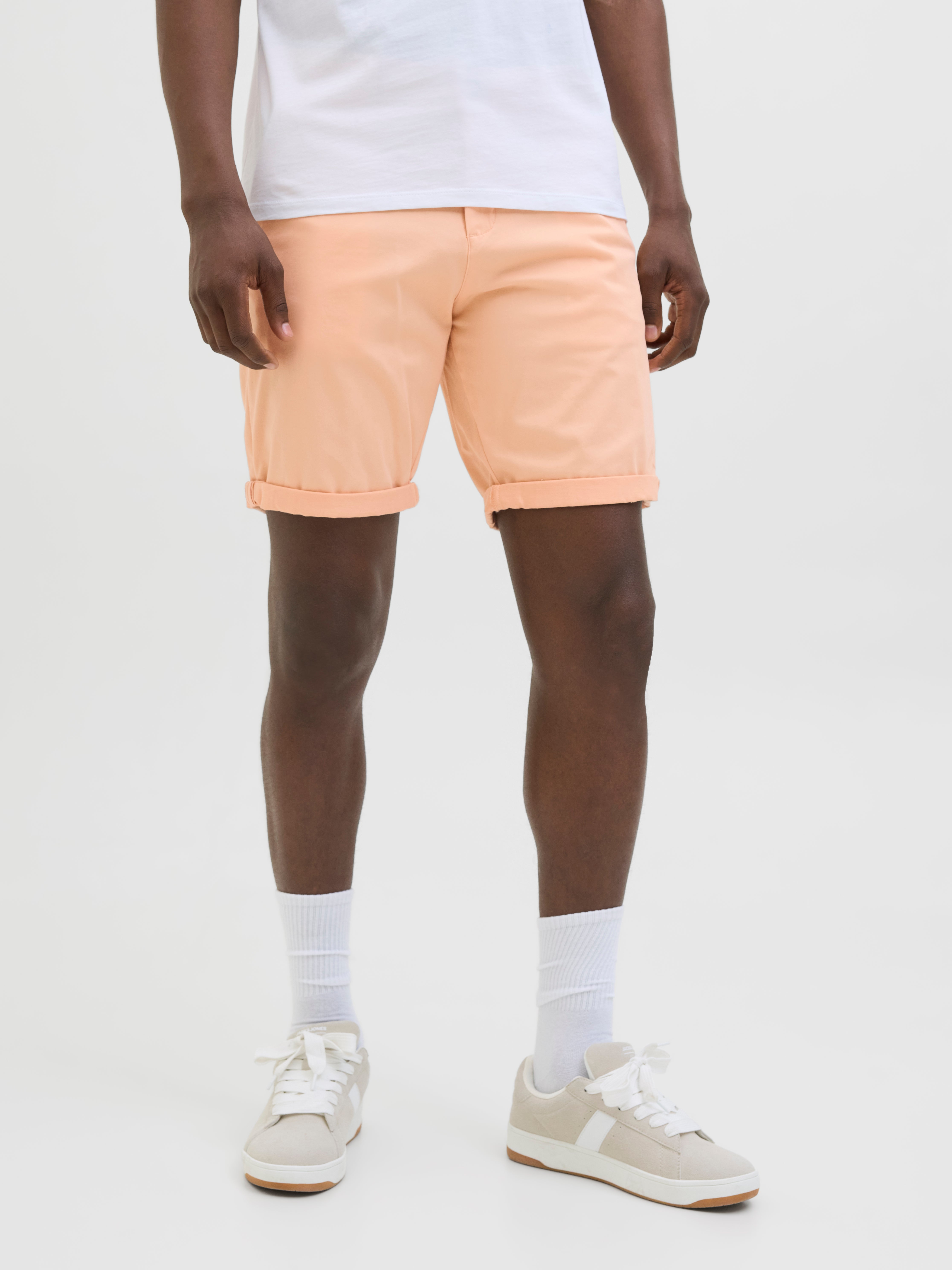 Shorts chinos Corte regular | Rosa intermedio | Jack & Jones®