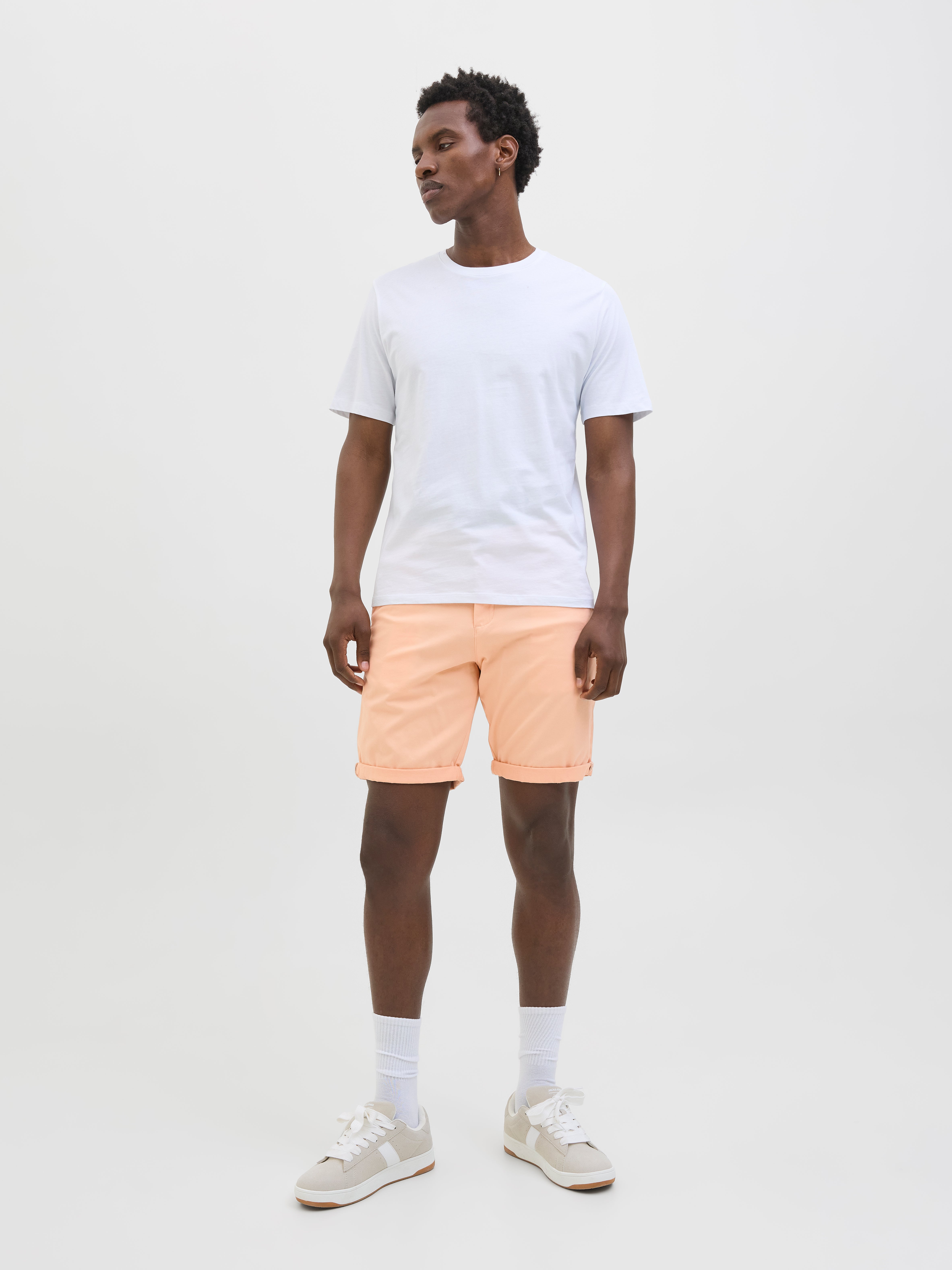 Shorts chinos Corte regular | Rosa intermedio | Jack & Jones®