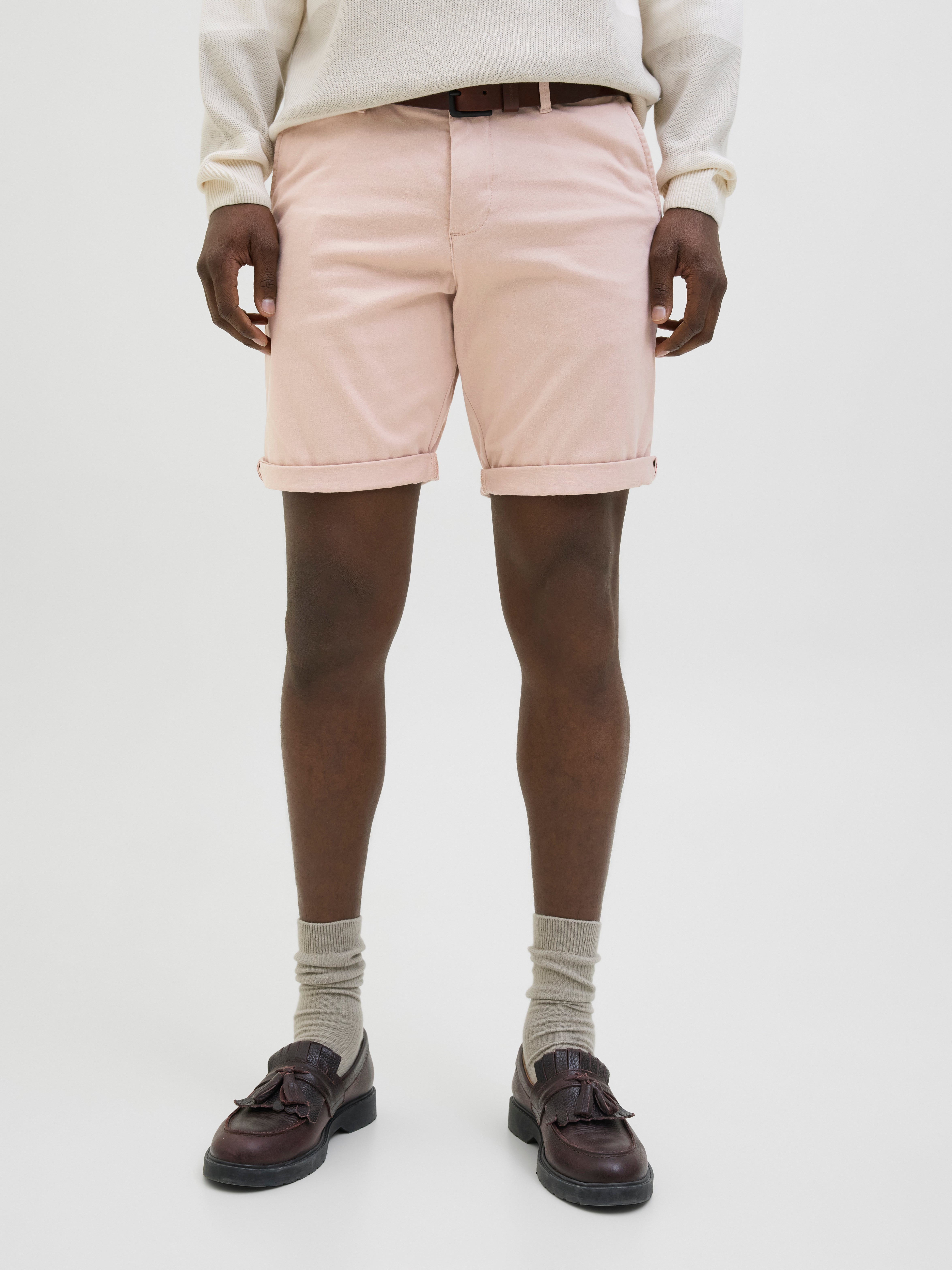 Normal passform Chinoshorts | Ljusrosa | Jack & Jones®