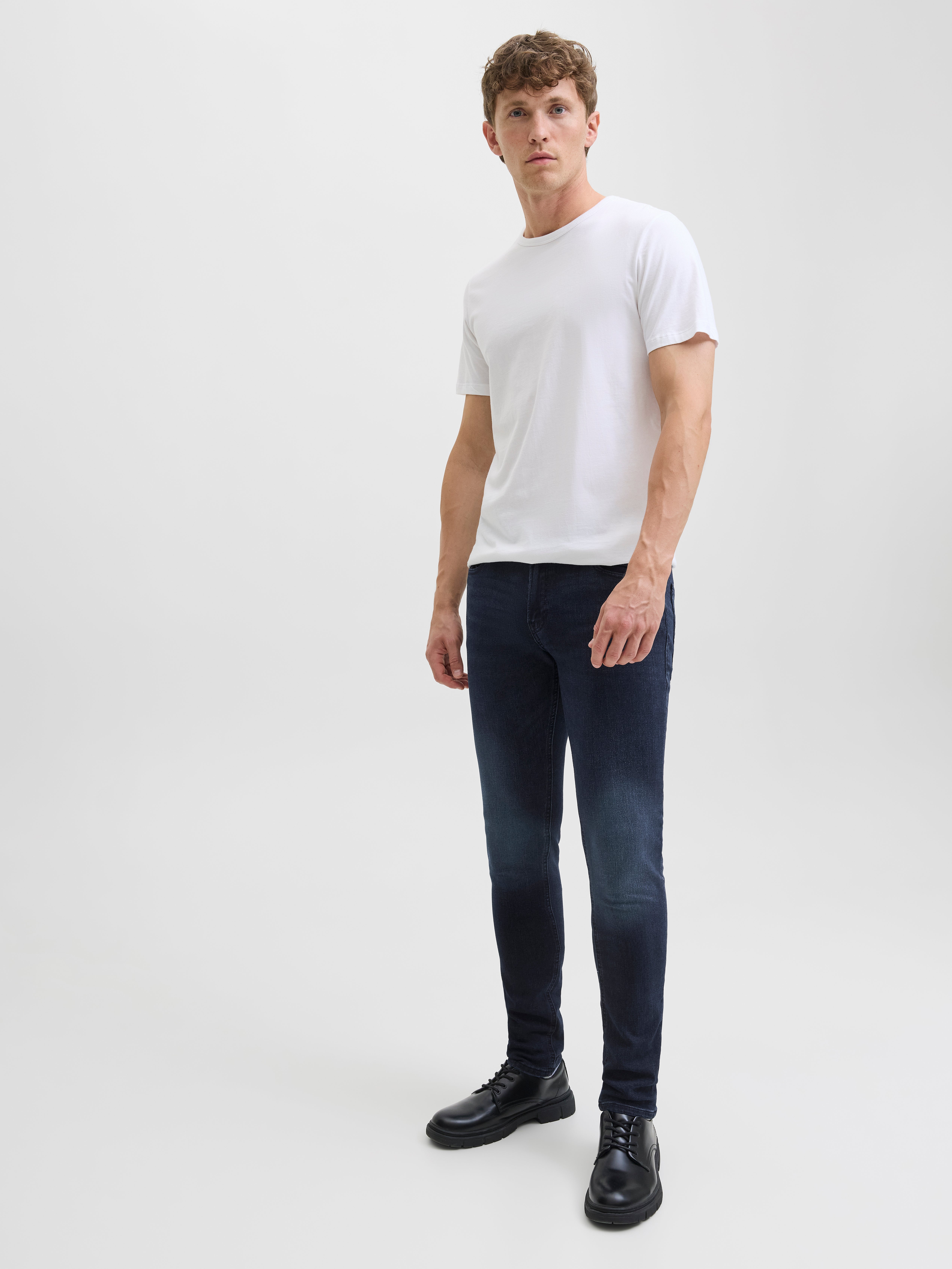 JJILIAM JJORIGINAL RA 004 Skinny fit jeans | Midden Blauw | Jack & Jones®