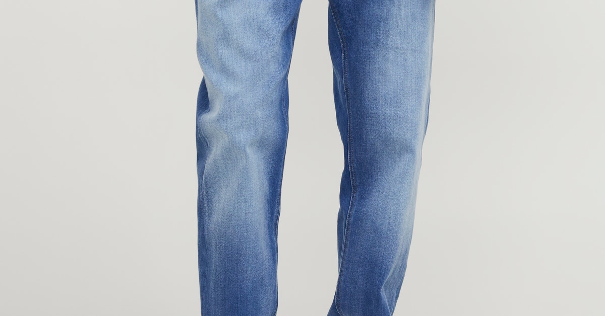 JJIMIKE JJORIGINAL JOS 411 NOOS Tapered fit jeans | Medium Blue | Jack ...