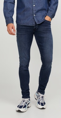 JJIGLENN JJORIGINAL CB 812 NOOS Slim Fit Jeans | Mittelblau | Jack & Jones®
