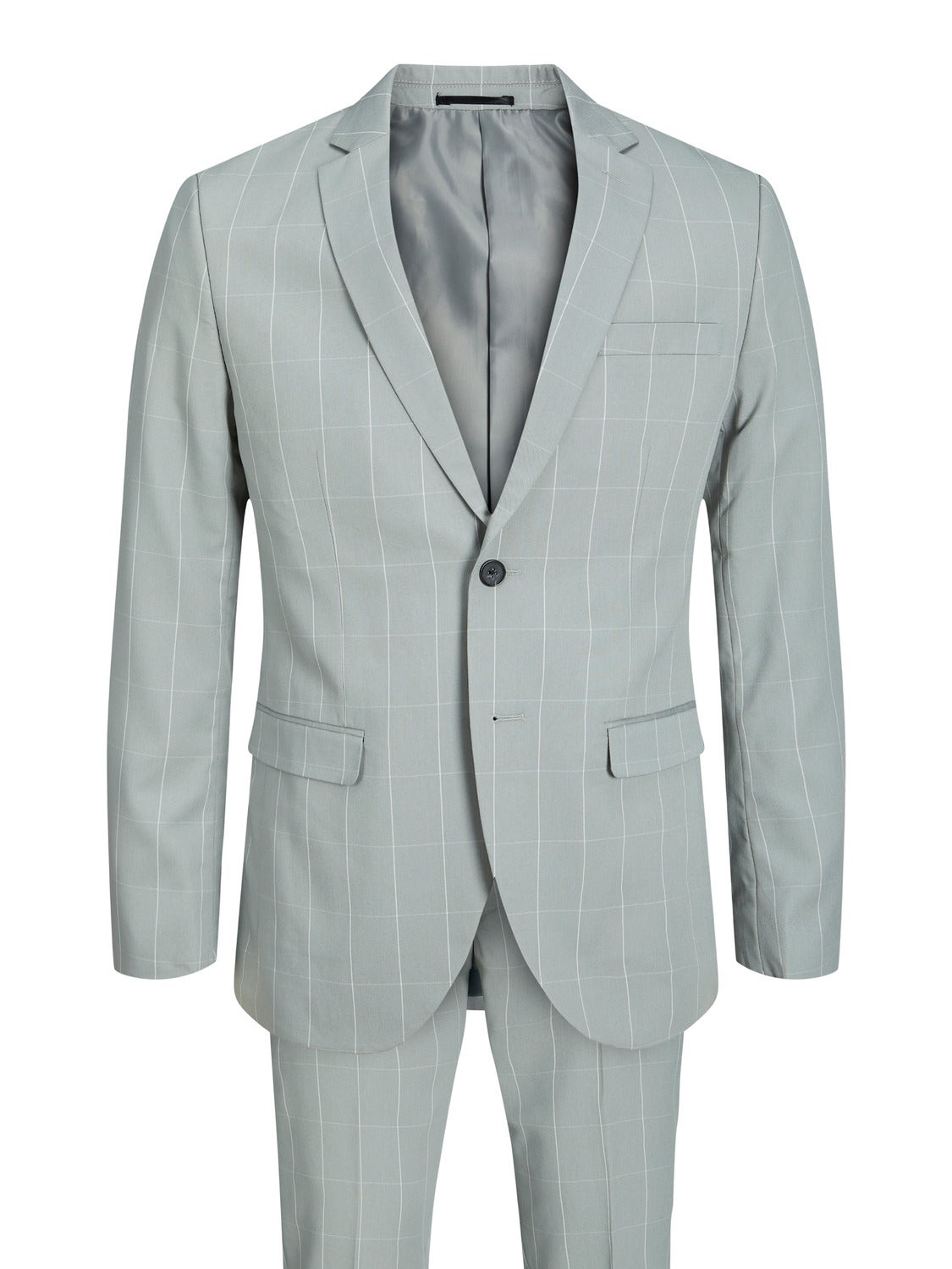 JPRFRANCO Super Slim Fit Garnitur | Jasny szary | Jack & Jones®
