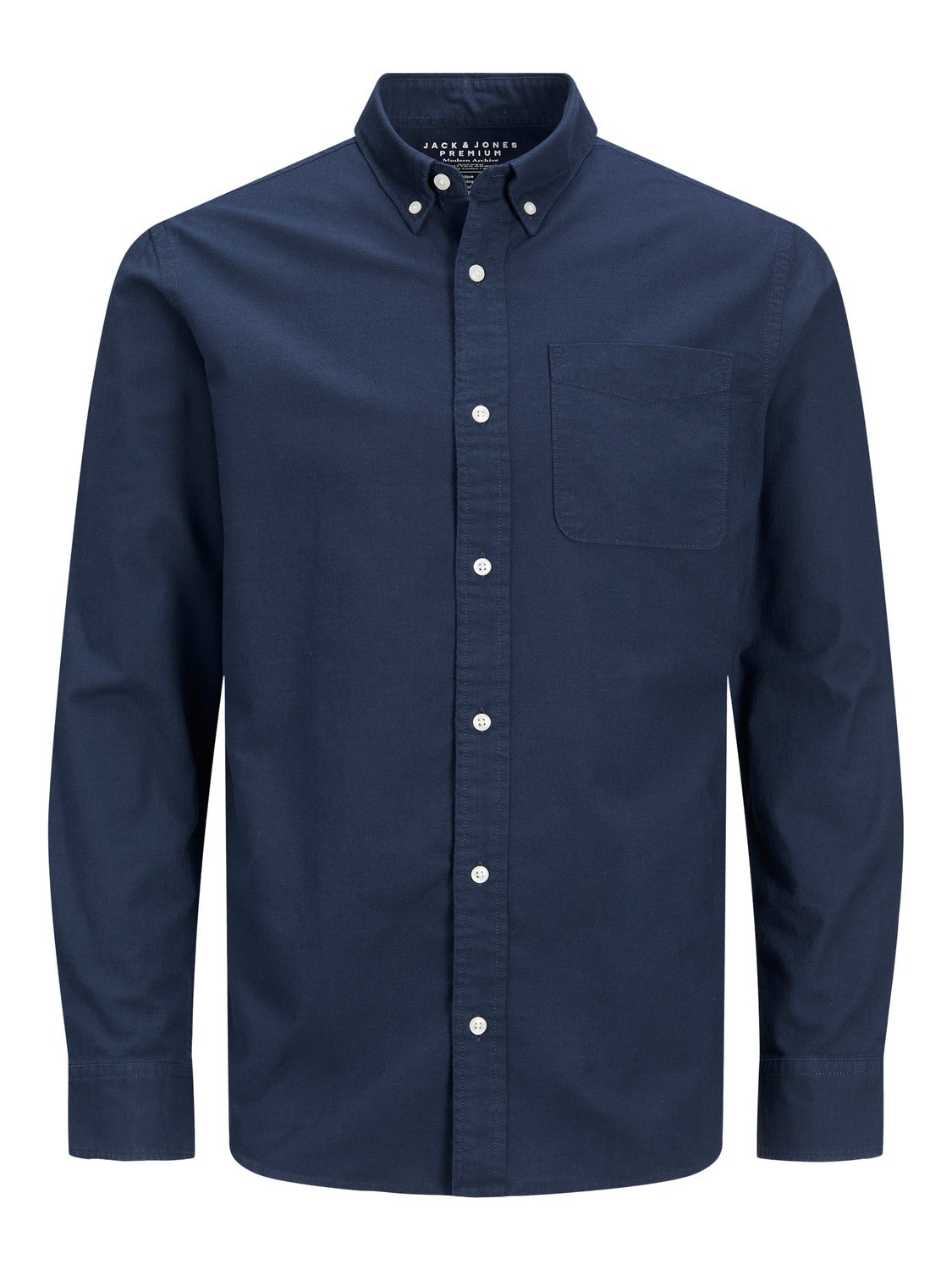 Slim Fit Oberhemd | Dunkelblau | Jack & Jones®