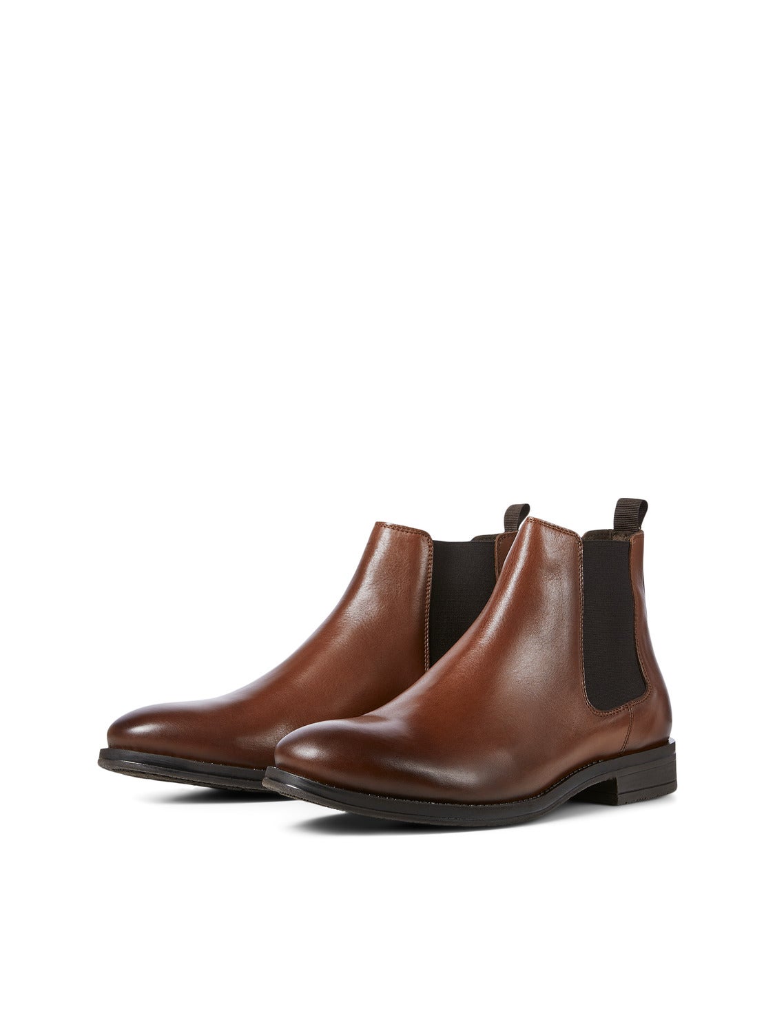 Leather Chelsea boots | Light Brown | Jack & Jones®