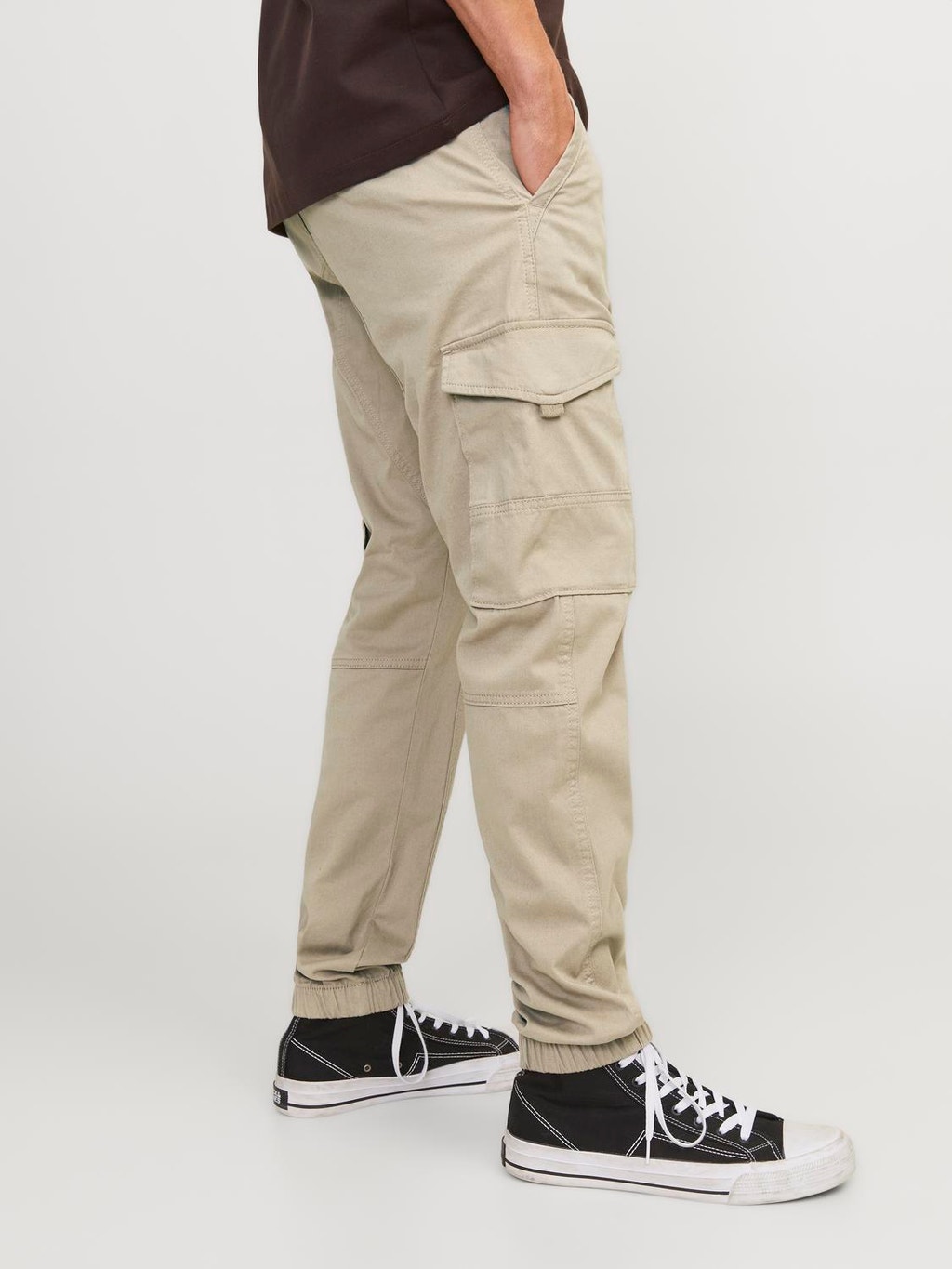 Paul Flake AKM 542 Pantalon cargo | Light Grey | Jack & Jones®