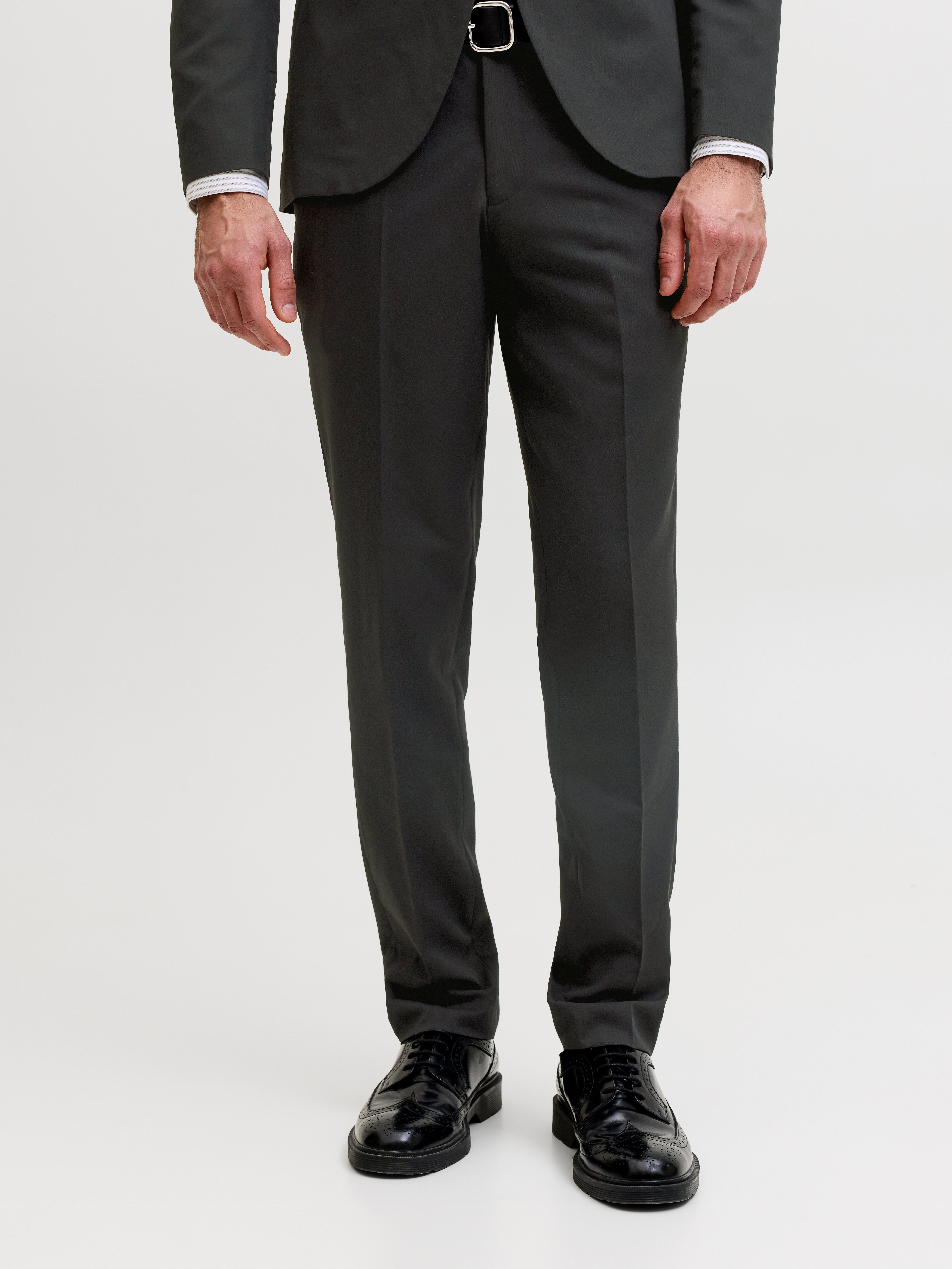 JPRFRANCO Super Slim Fit Skreddersydde bukser | Sort | Jack & Jones®