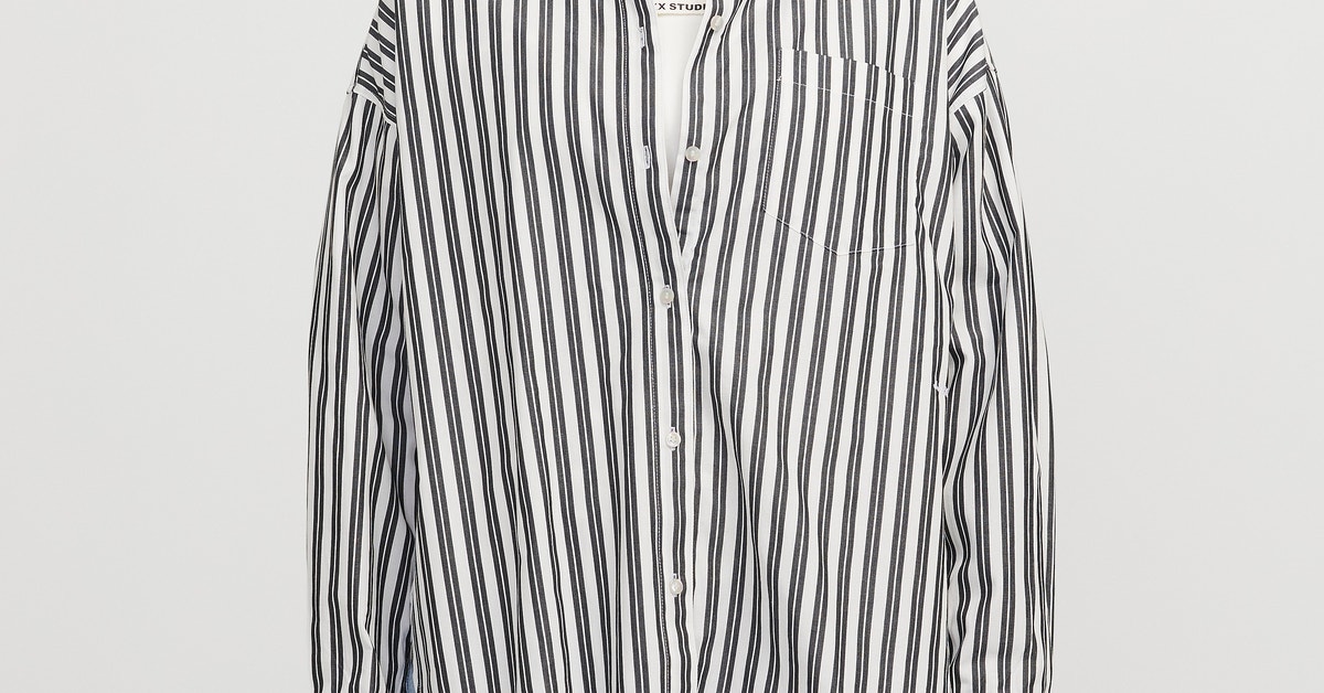 JXJAMIE Poplin shirt | Black | JJXX®