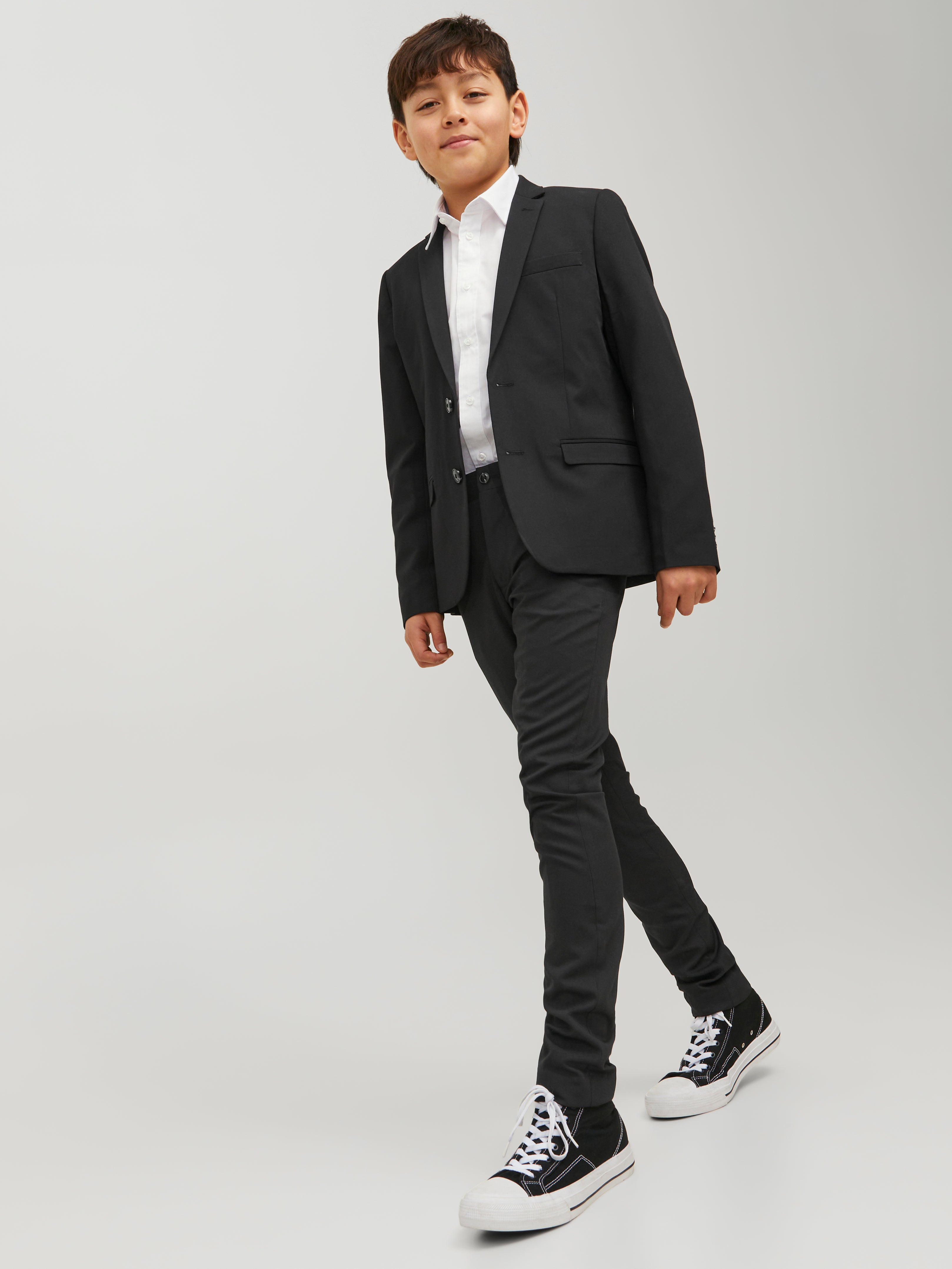 JPRSOLAR Tailored bukser Til drenge | Sort | Jack & Jones®