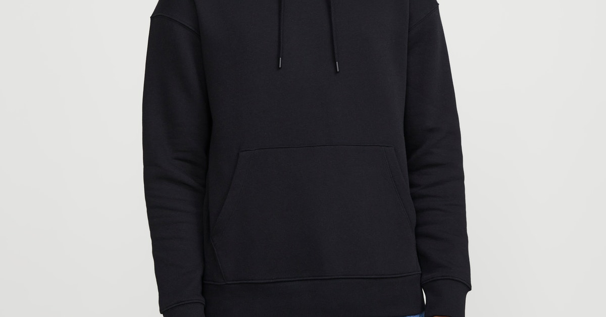 Vanlig Hettegenser | Sort | Jack & Jones®