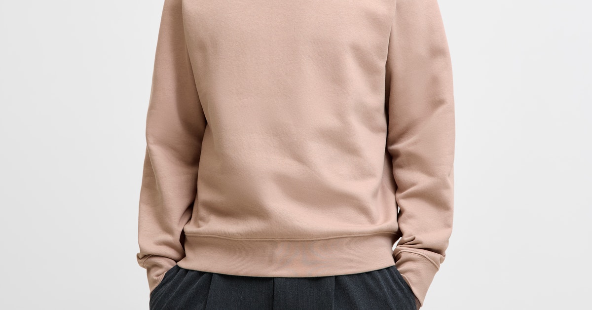 Sweatshirt Liso | Marrom Médio | Jack & Jones®