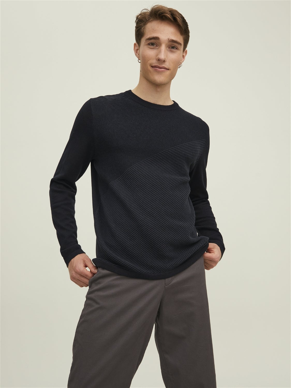 40% Rabatt auf Strukturierter Strickpullover | Jack & Jones®