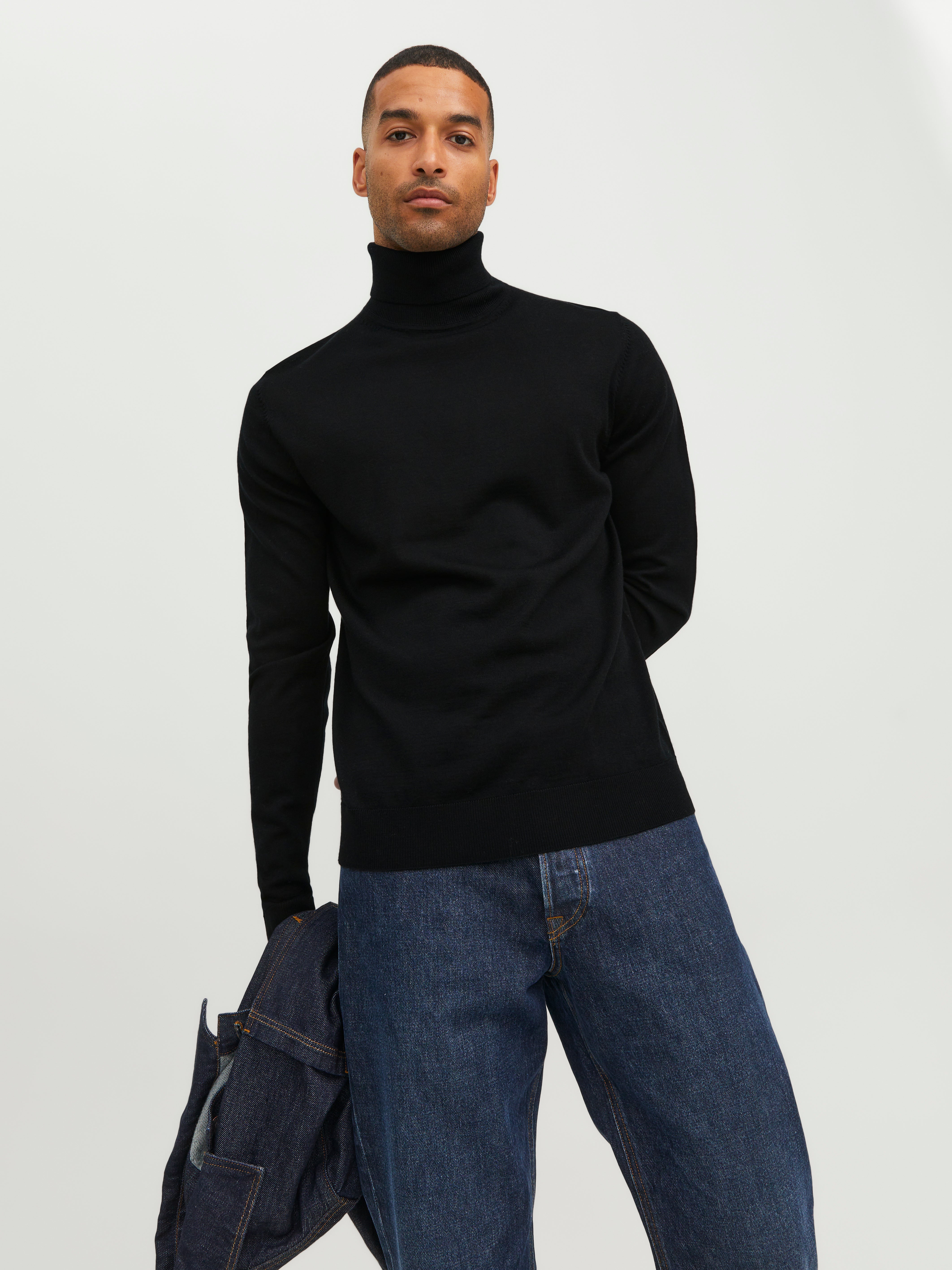 Roll Neck Jumpers for Men | Turtleneck & High Neck | JACK & JONES