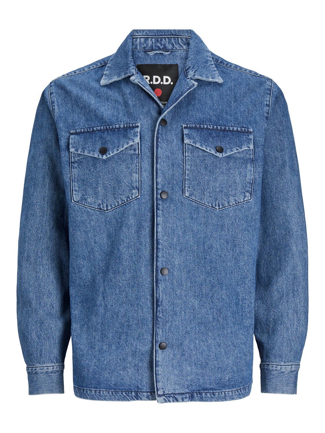 RDD Relaxed Fit Overshirt | Mellemblå | Jack & Jones®