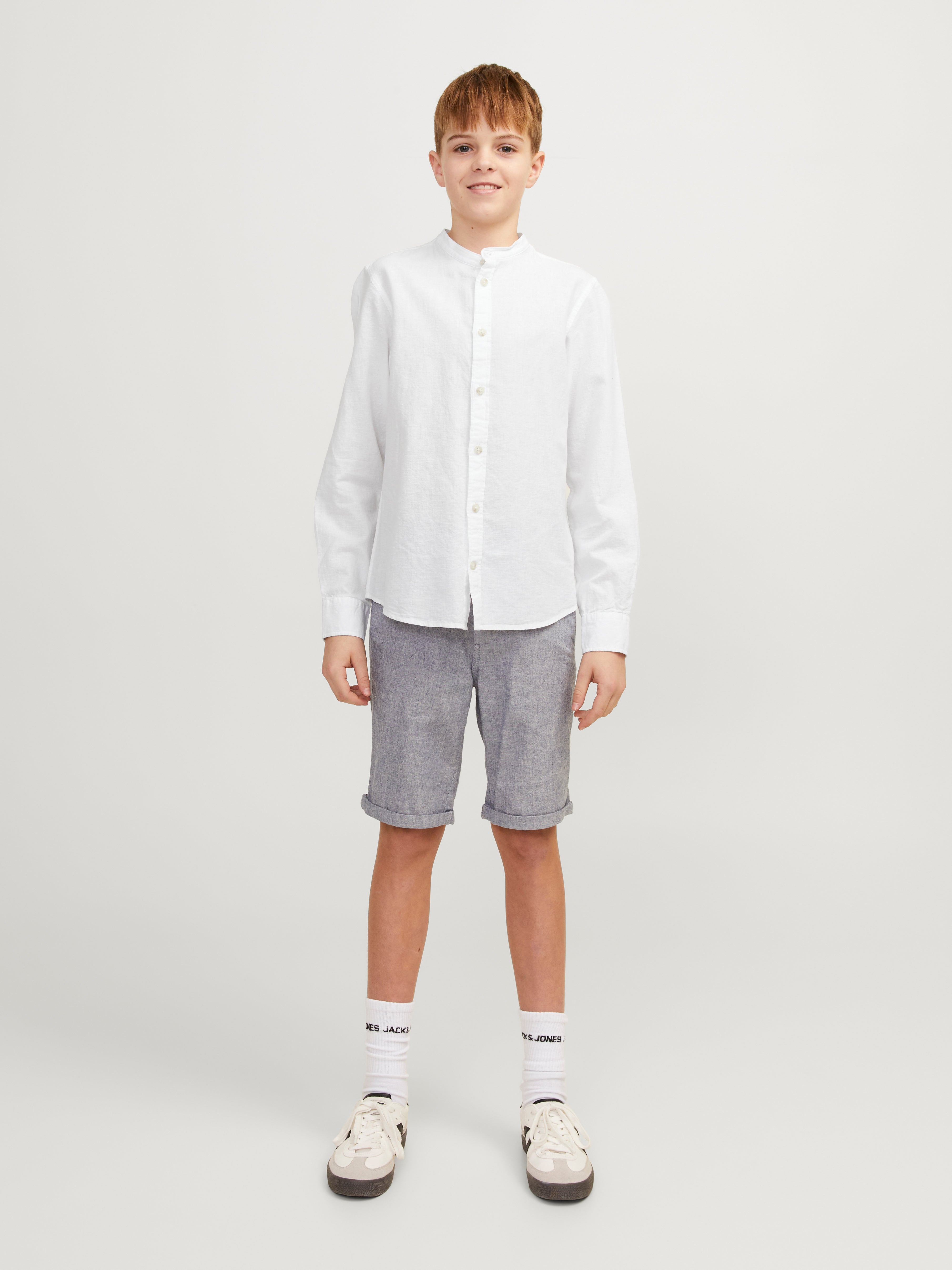 Casual Overhemd Voor Jongens Wit Jack Jones casual-overhemd-voor-jongens-wit-jack-jones