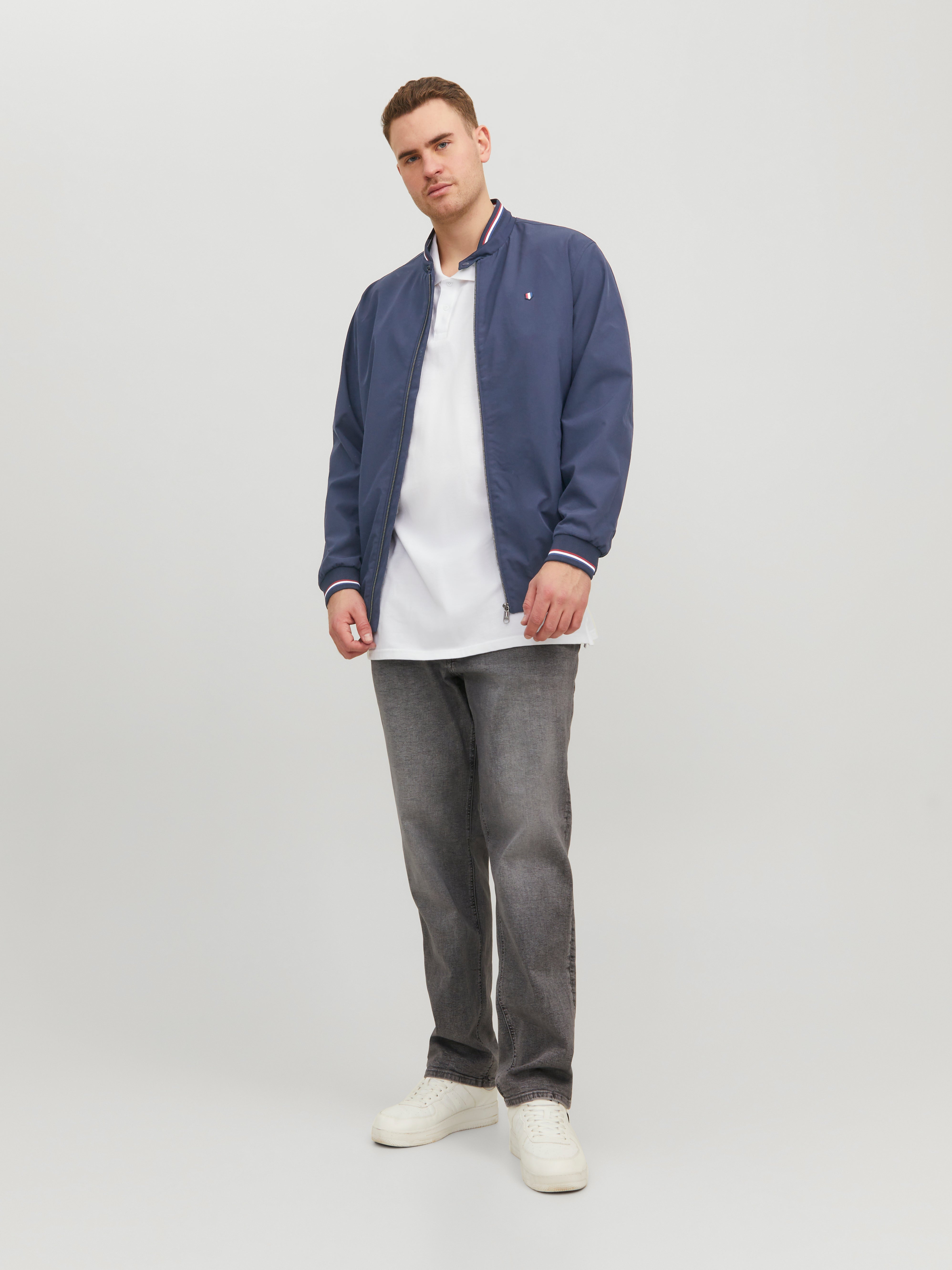 High Neck Jacket | Light Blue | Jack & Jones®