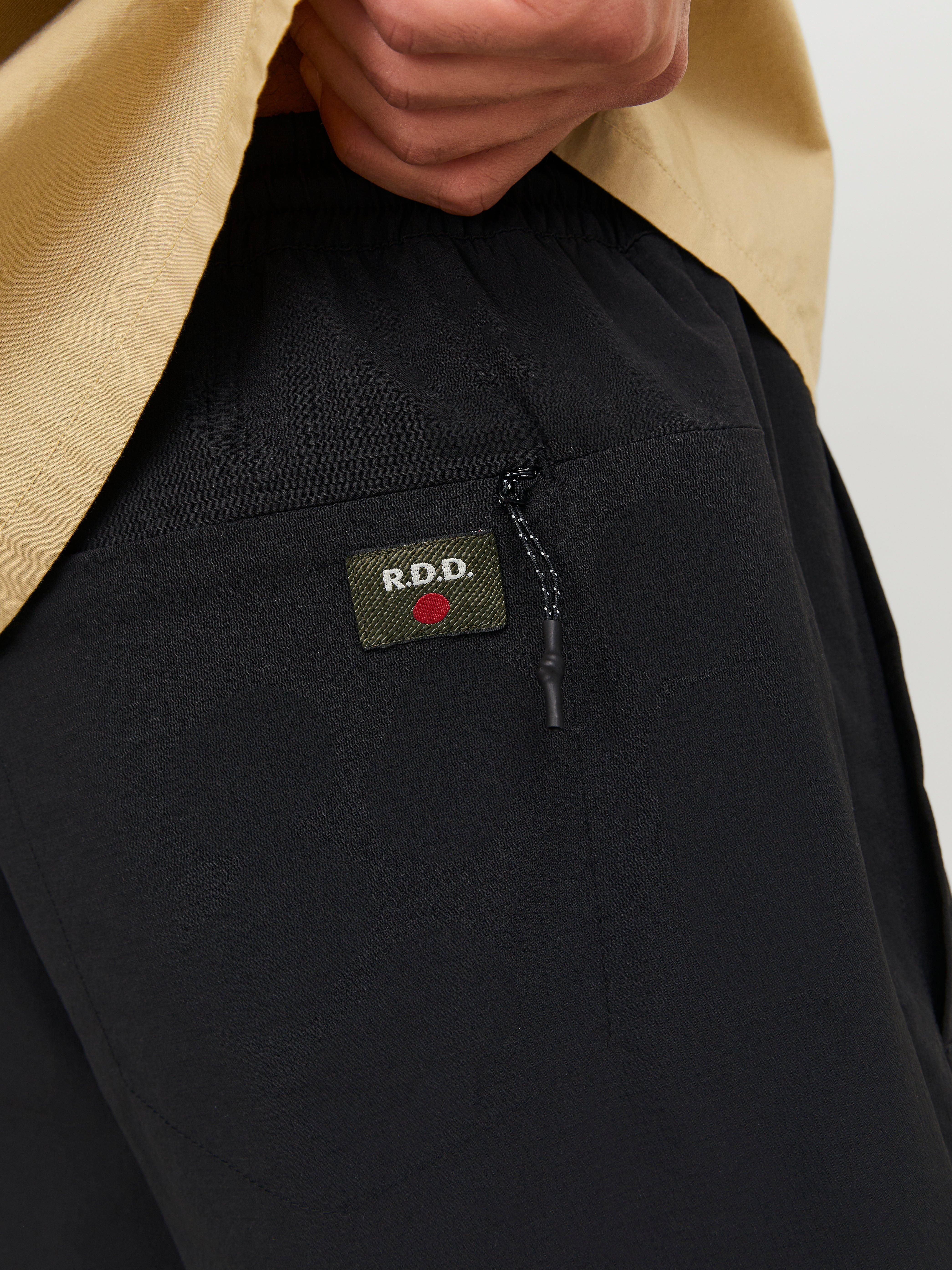 RDD BERMUDA DE CHÁNDAL Regular Fit | Negro | Jack & Jones®