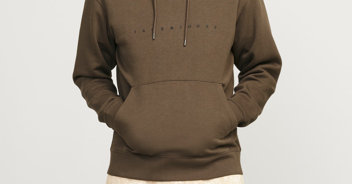 Logo Hettegenser | Mørk brun | Jack & Jones®