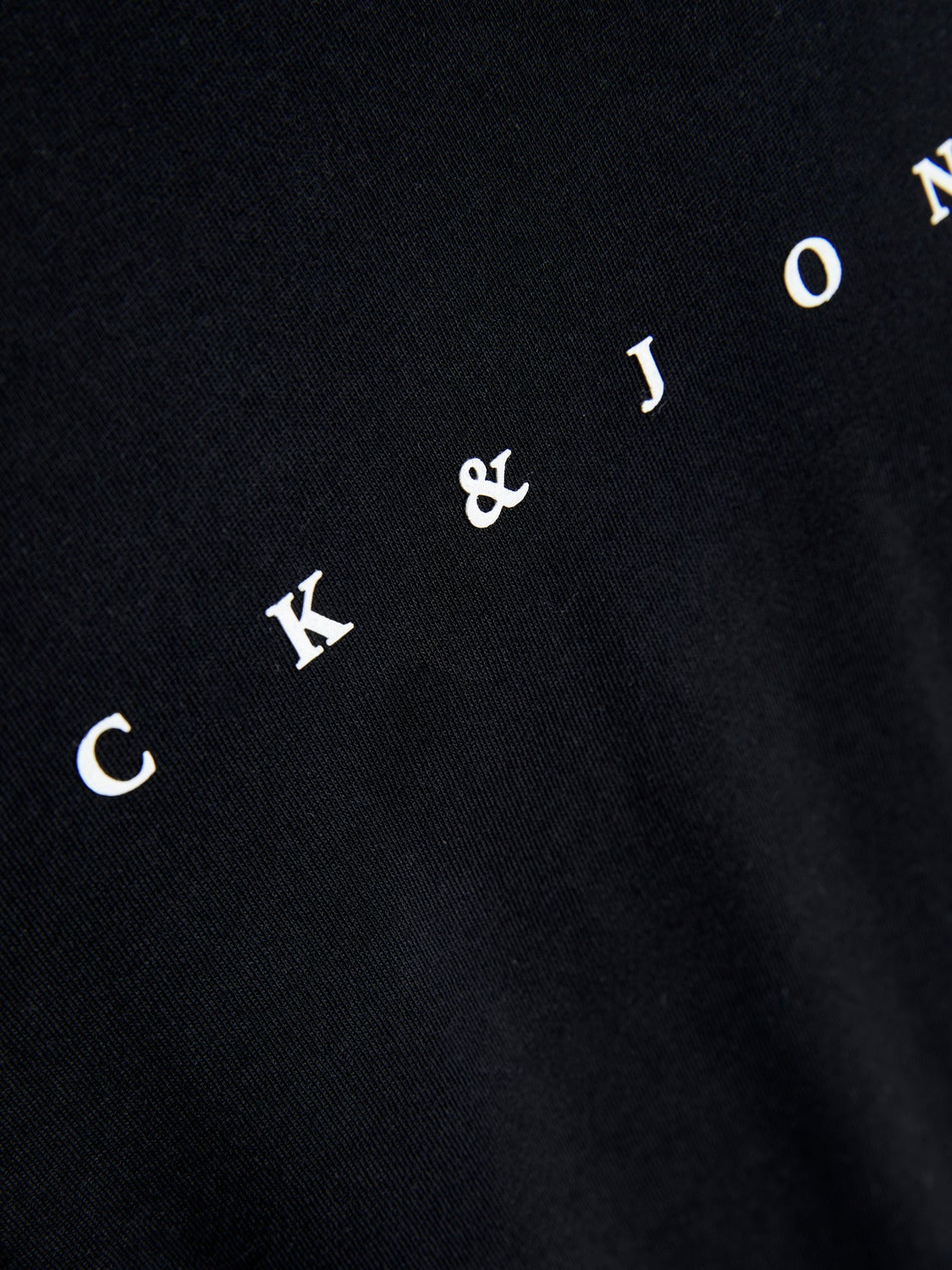 Logo O-Neck T-shirt | Black | Jack & Jones®