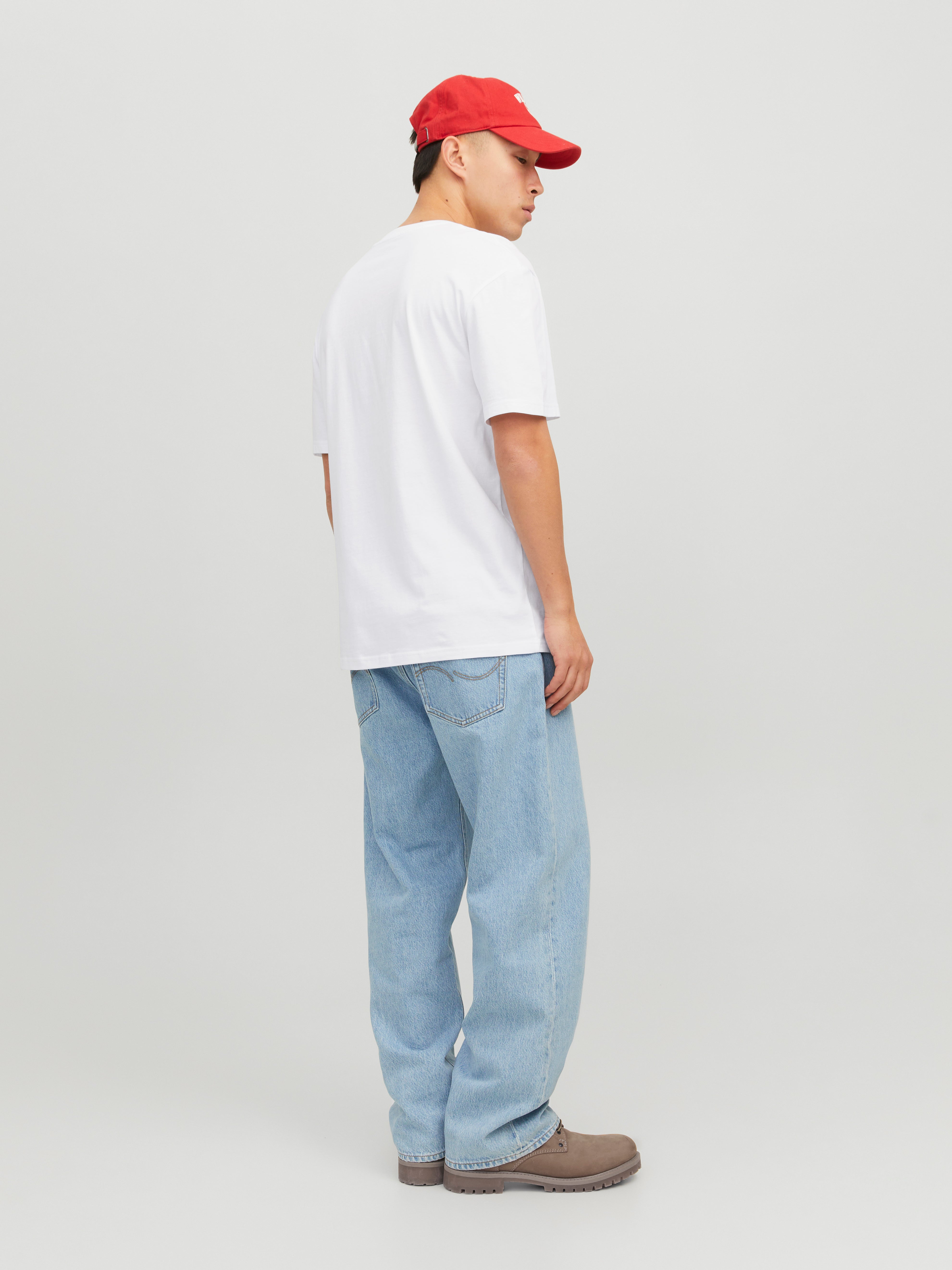 Logo Crew neck T-shirt | White | Jack & Jones®