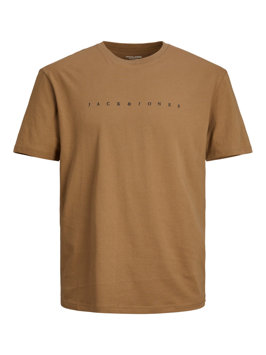 Logo O-hals T-shirt | Beige | Jack & Jones®