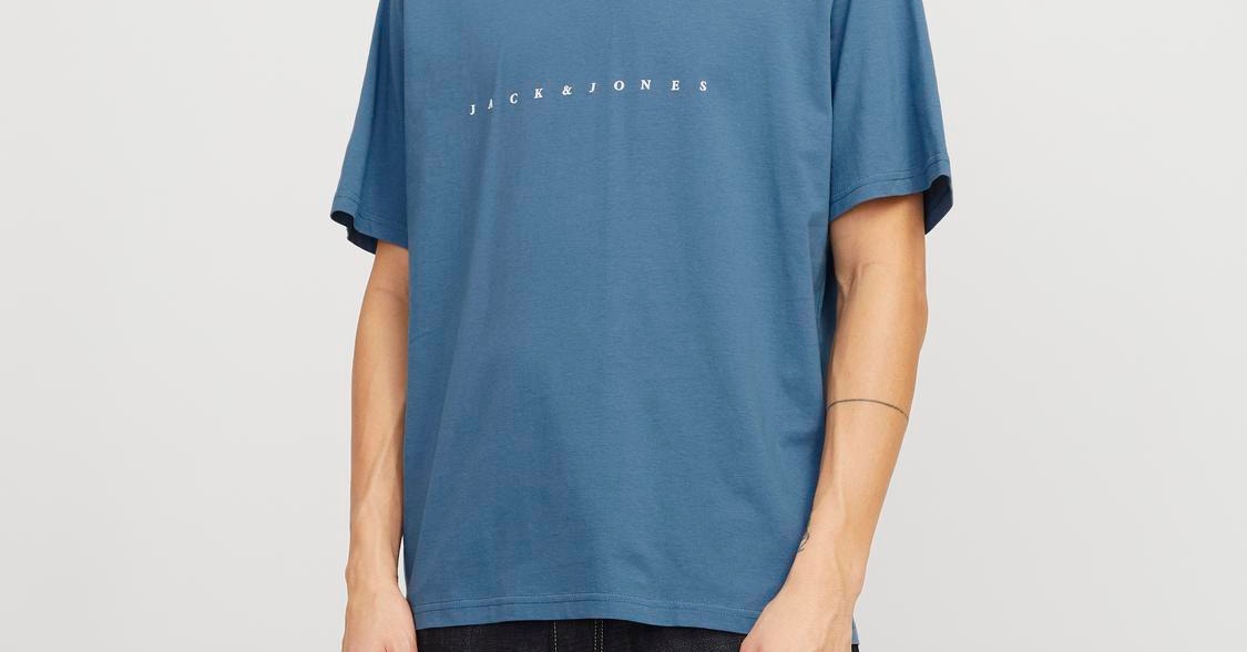 Logo T-shirt | Medium Blue | Jack & Jones®