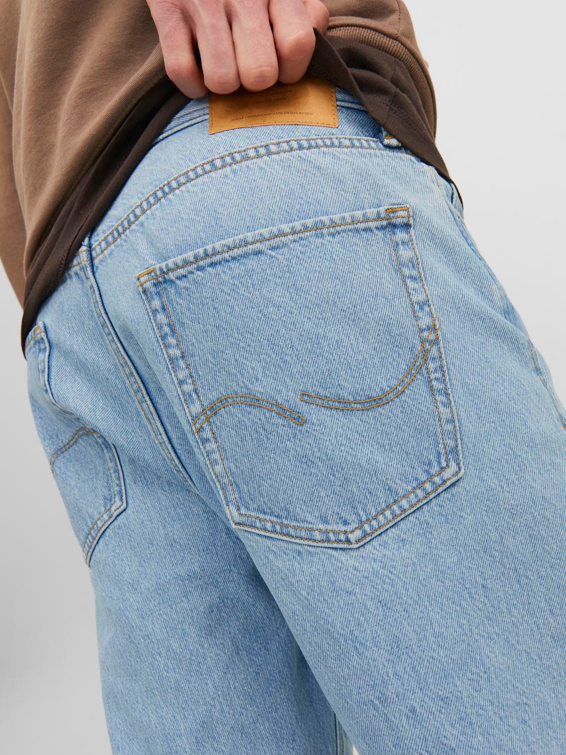 JJIALEX JJORIGINAL SBD 304 Baggy fit jeans | Medium Blue | Jack & Jones® JJIALEX JJORIGINAL SBD 304 Baggy fit jeans | Medium Blue | Jack & Jones®