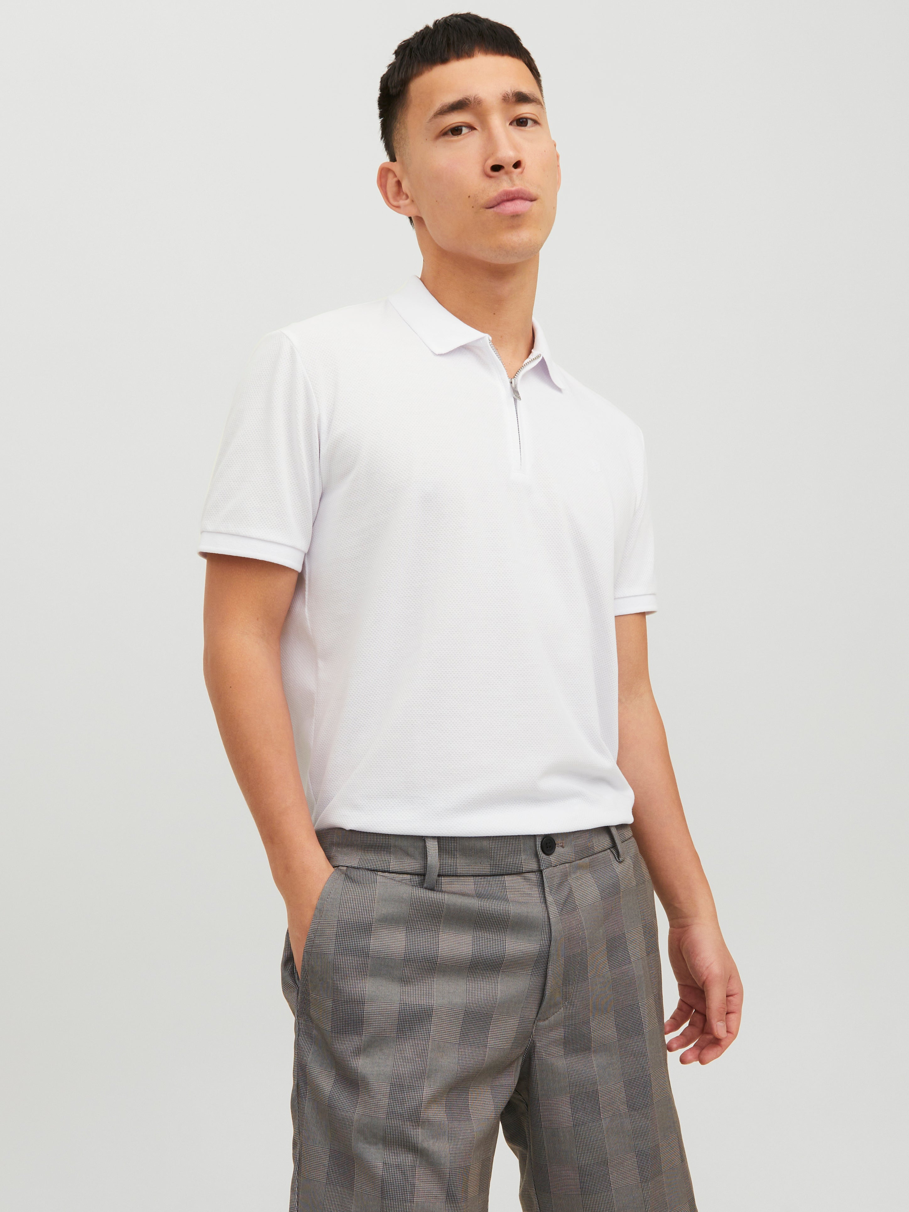 Polo Uni Polo | Gris foncé | Jack & Jones®