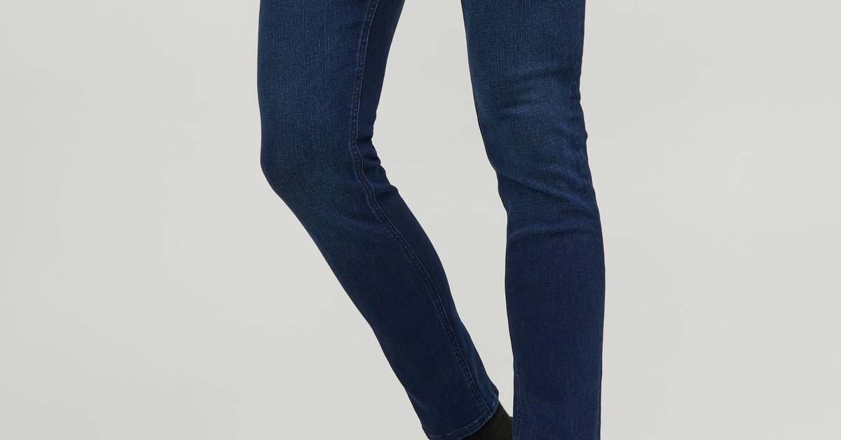 JJIGLENN JJORIGINAL MF 775 Vaqueros de corte slim | Azul intermedio ...